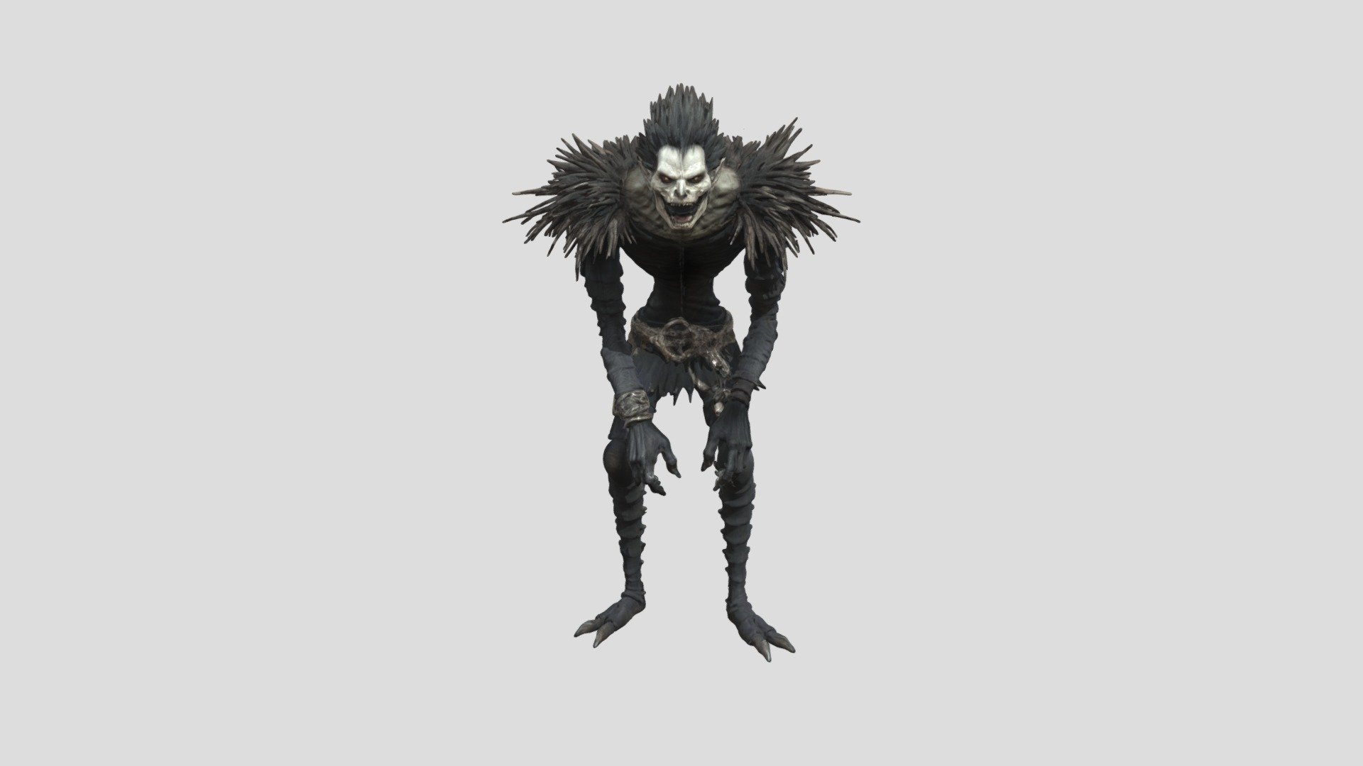 Shinigami Stance ryuk - Download Free 3D model by tasdik abid siam ...