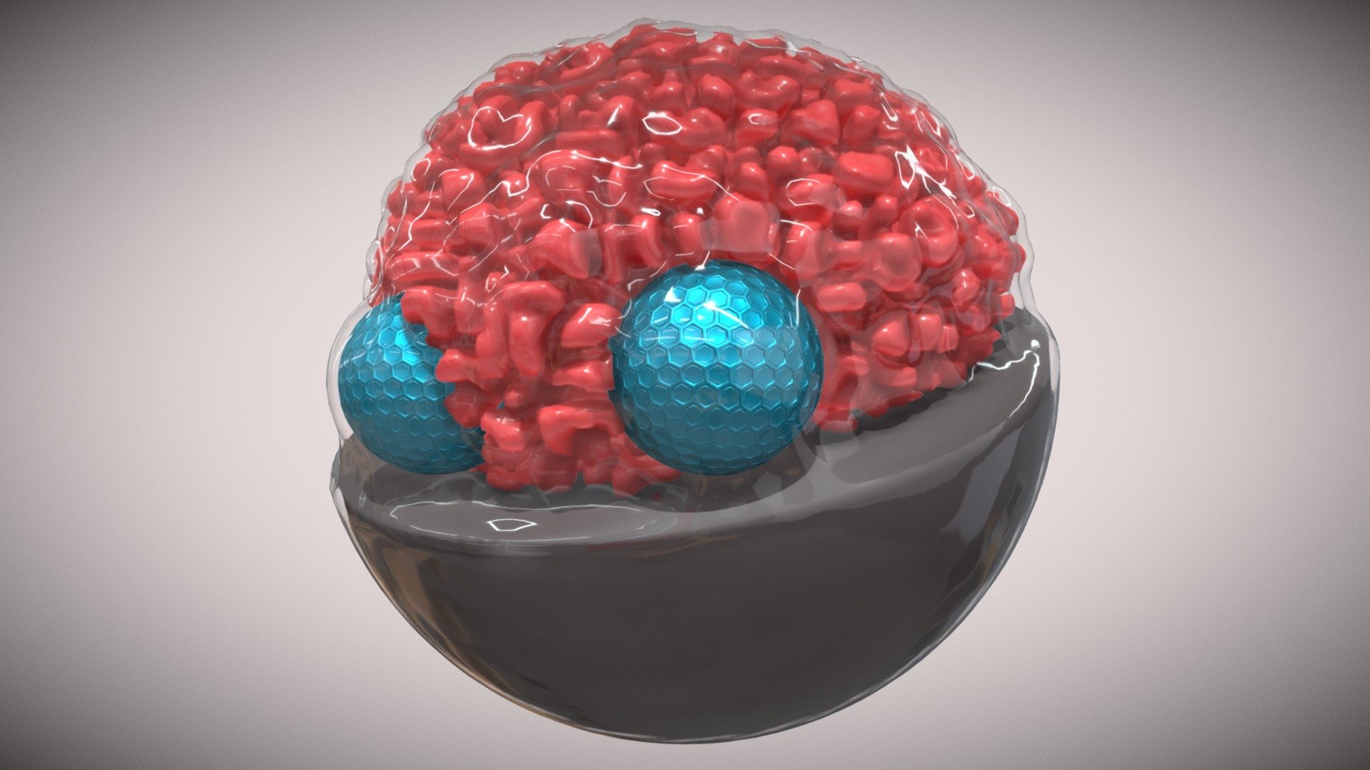 Brain Creature Wrapped - Buy Royalty Free 3D model by FXPEAR [41c7201 ...