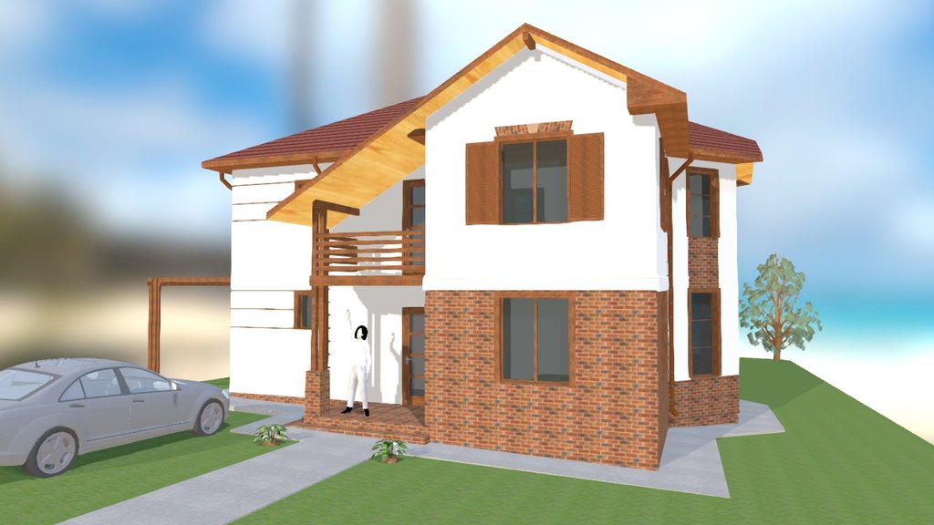 Casa Rotaru - 3D model by AsimptoticR [41c7d4b] - Sketchfab