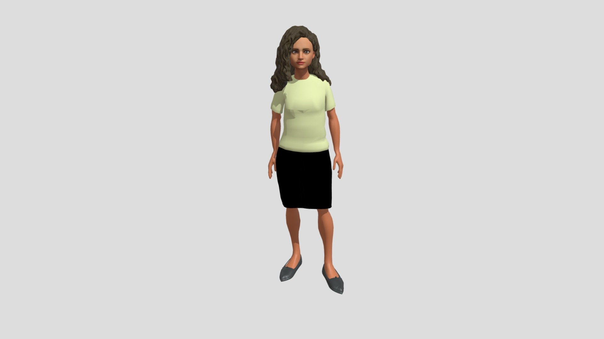 Woman 1 - Download Free 3D model by iansilvadaher [41c8b71] - Sketchfab