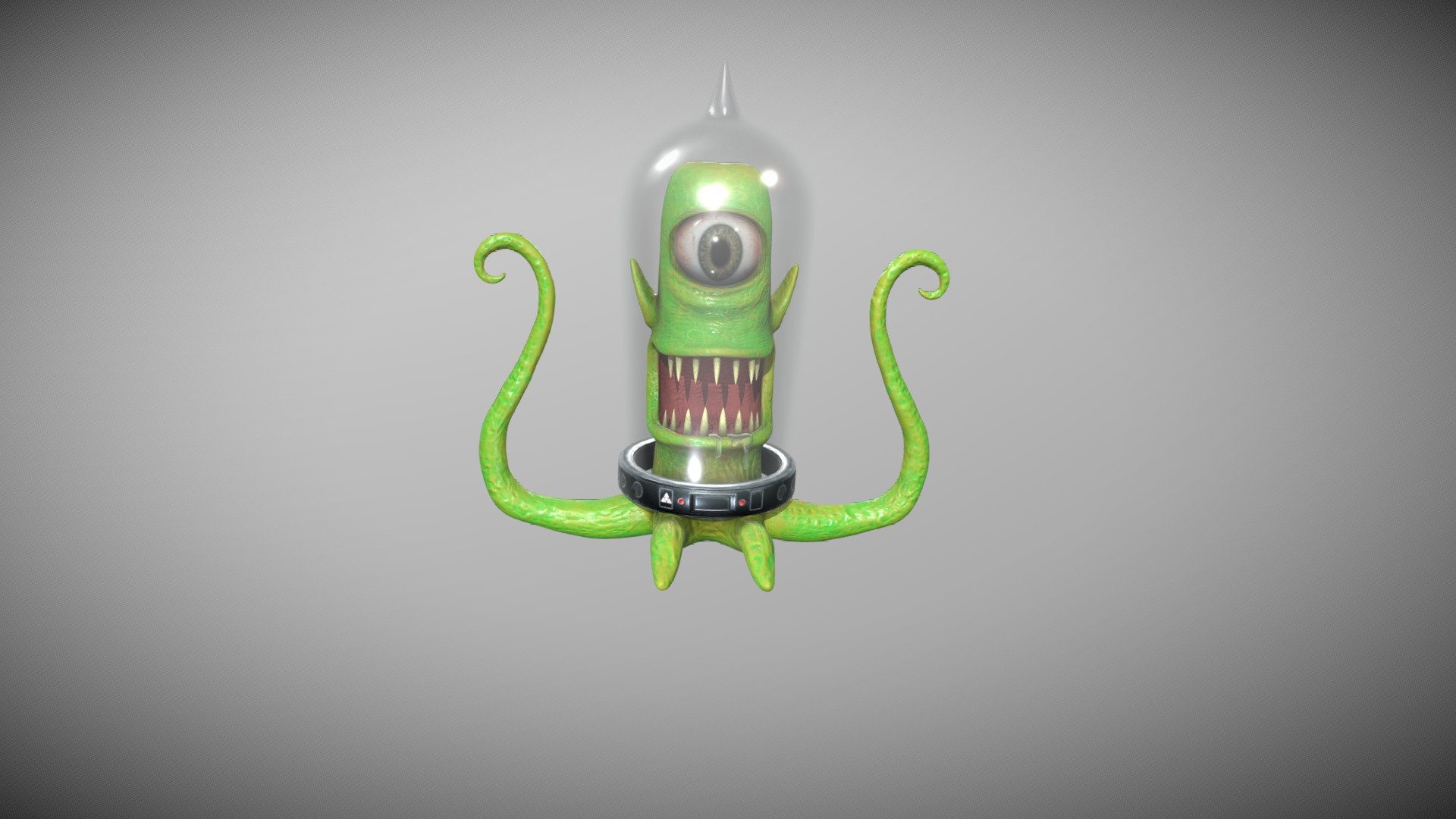 Kodos 3D - 3D model by paula.b [41c8dbf] - Sketchfab