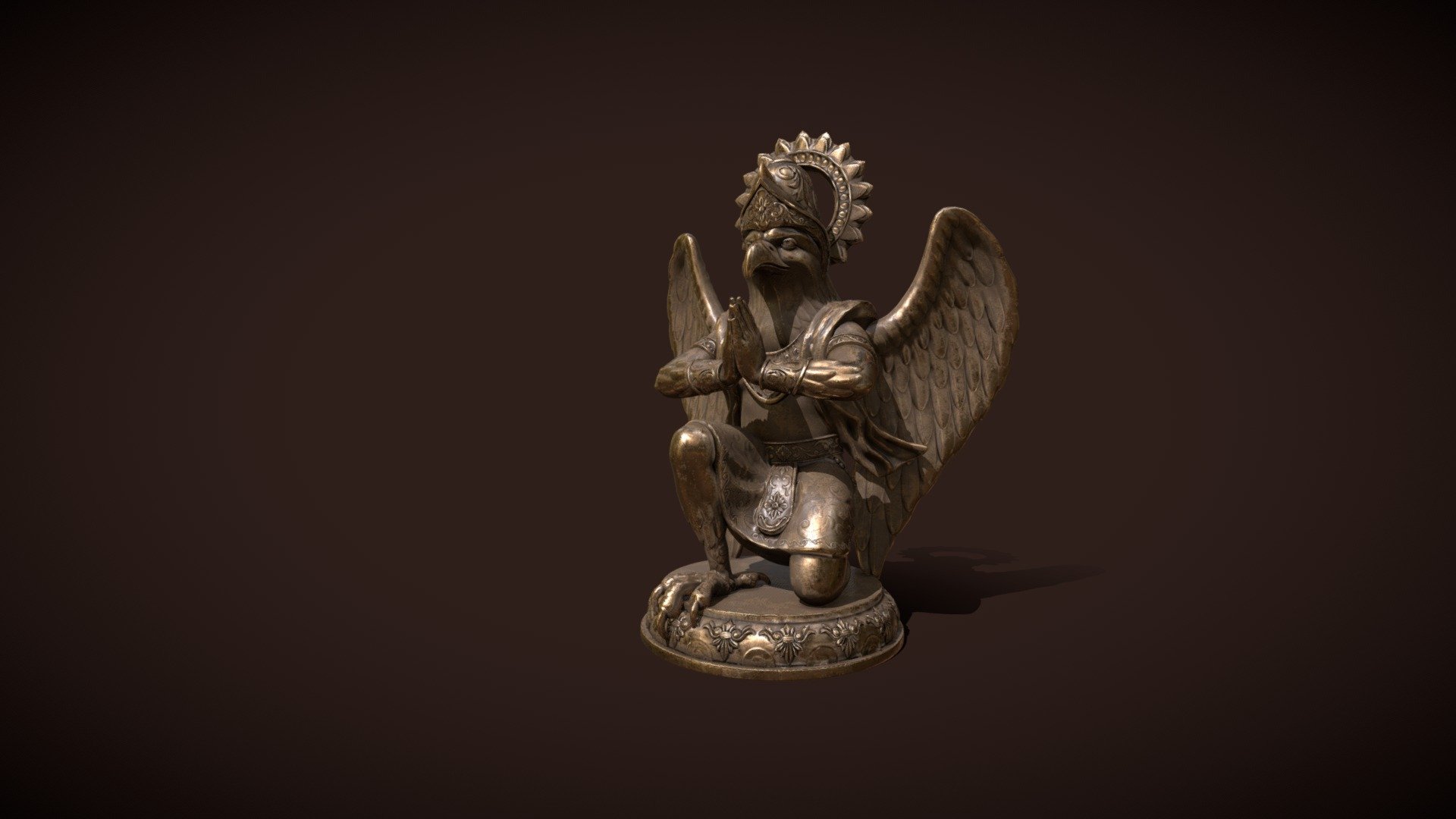 GARUDA SCULPT - 3D model by CyberMysticVR [41c9414] - Sketchfab