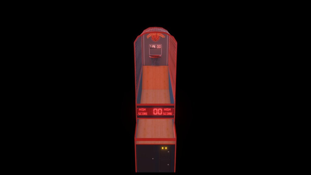 Arcade Hoops - 3D model by Darrell Branch (@OpenFuse) [41c9db0] - Sketchfab