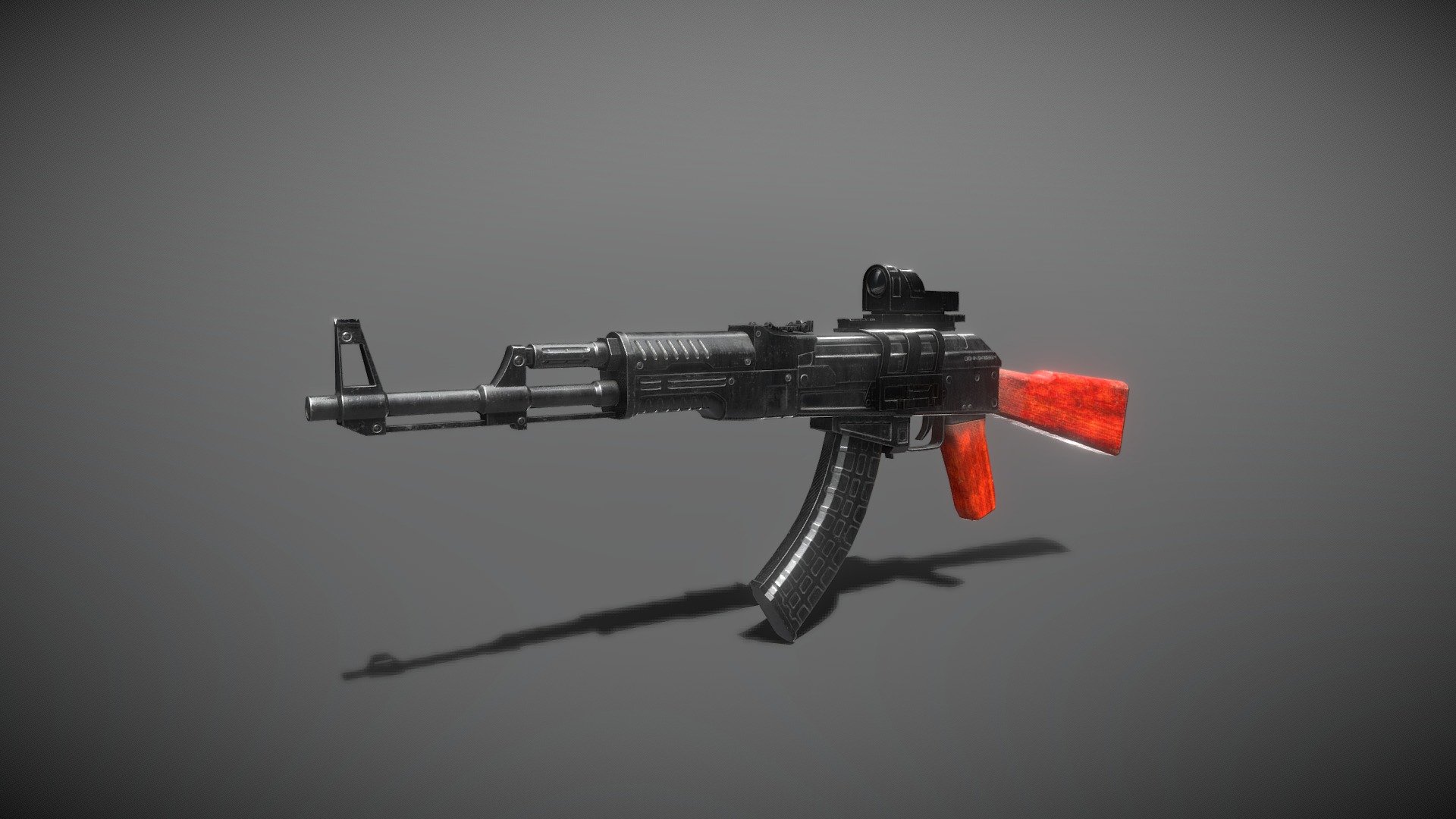 AK - 3D model by a14561402 [41c9e06] - Sketchfab