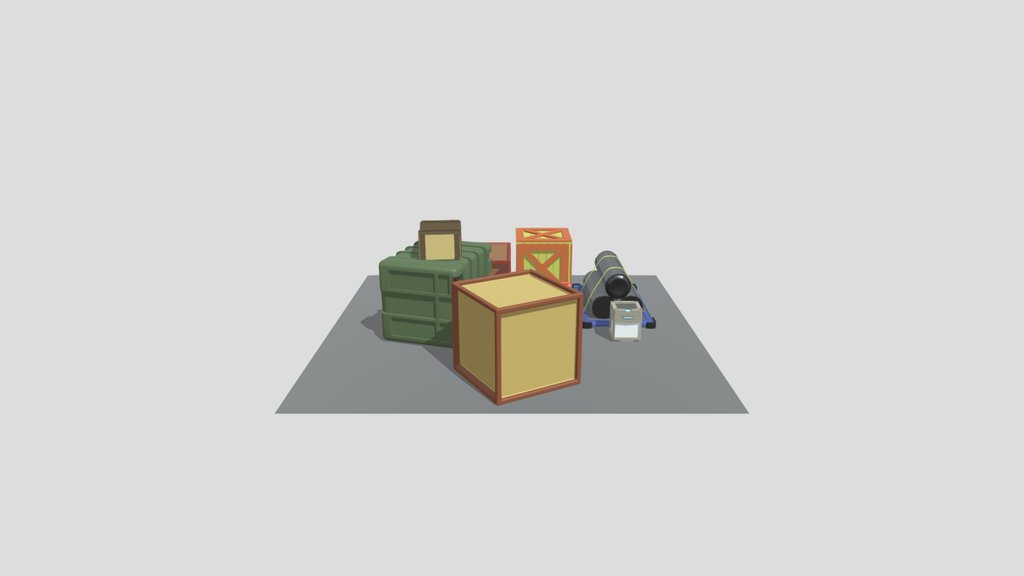 warehouse - A 3D model collection by cheng.Jon - Sketchfab