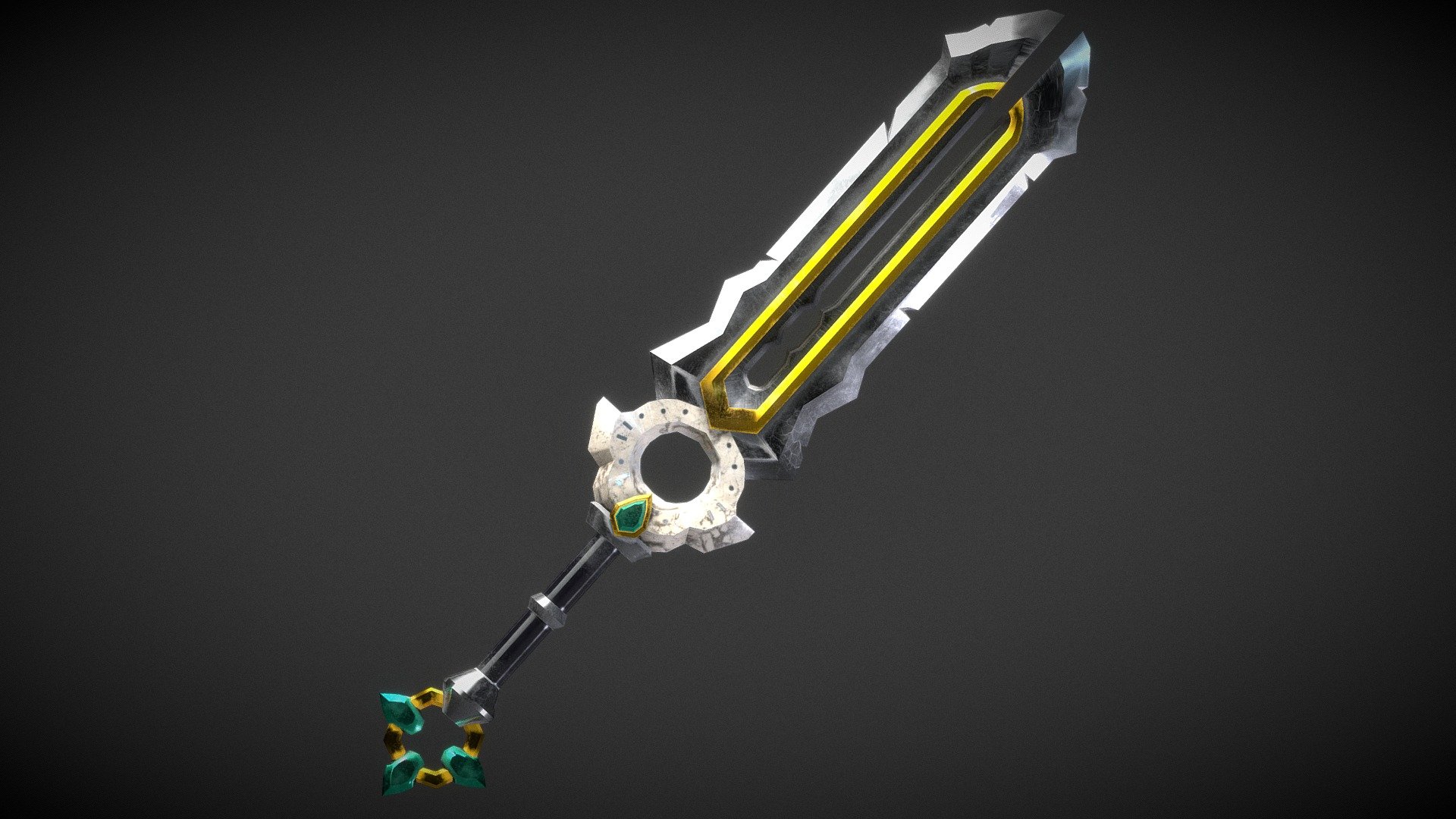 Sword of Judgement - 3D model by ryukiyo [41ccc69] - Sketchfab