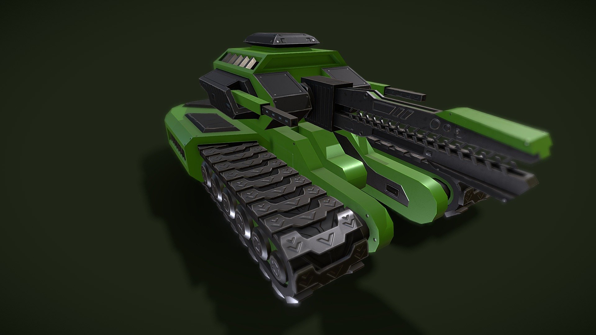 Rail Tank - 3D model by the7isbest [41cd0b3] - Sketchfab