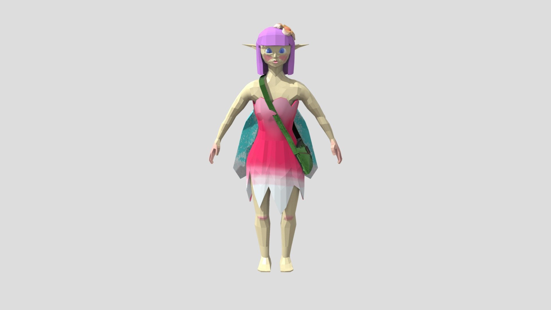 Fairy Model - 3D model by theelysianfairy [41cdd85] - Sketchfab