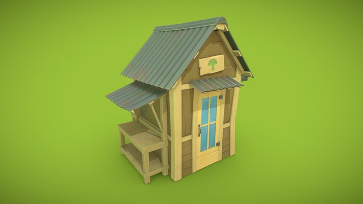 Painterly-textures 3D models - Sketchfab