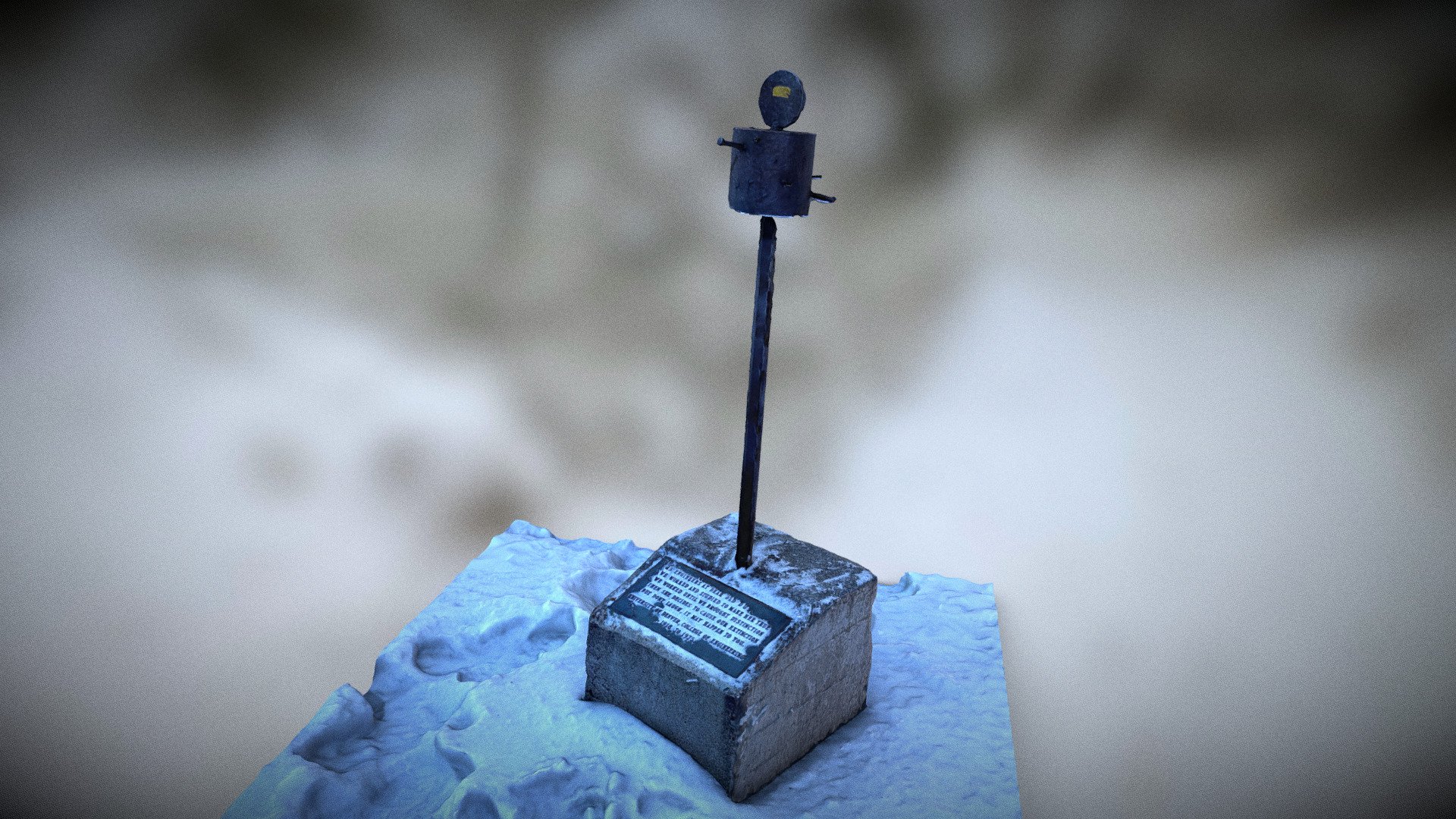 University of Denver- Engineering Sculpture - Download Free 3D model by ...