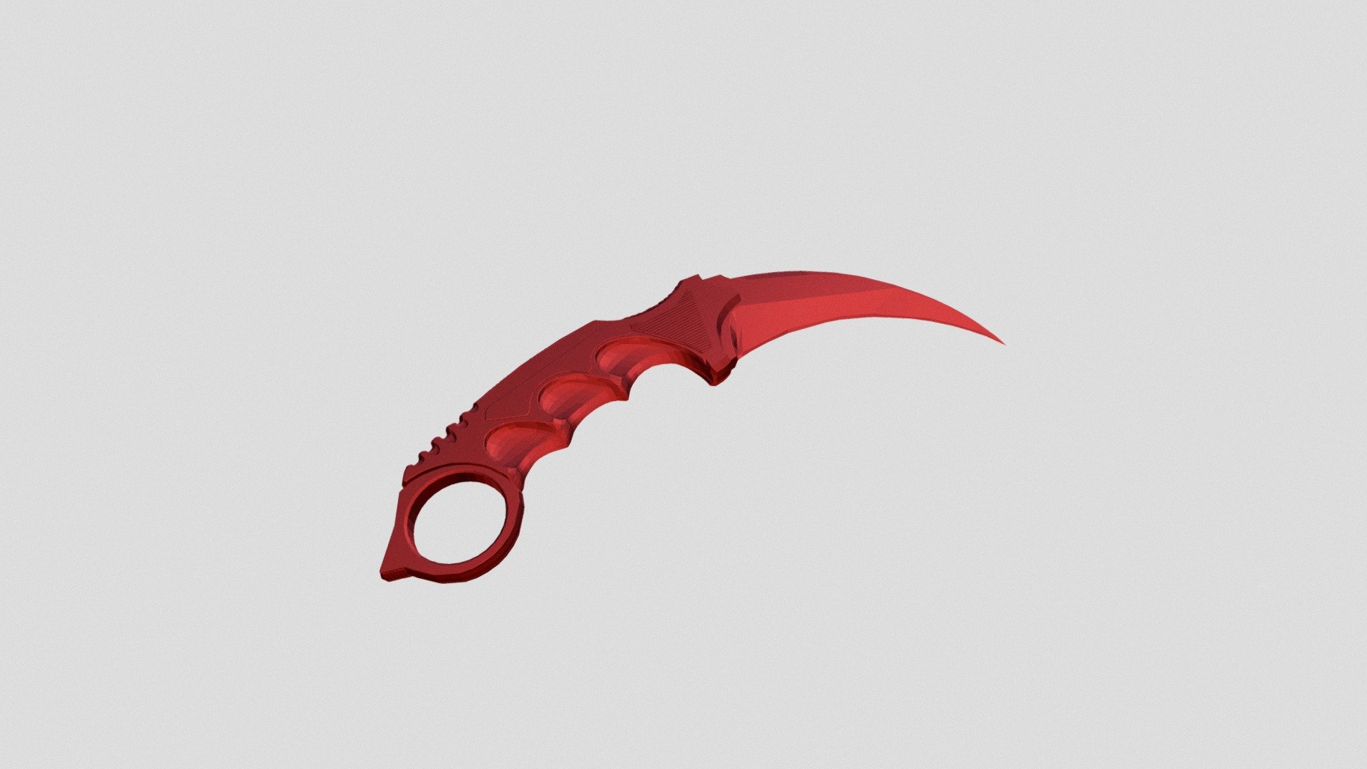 Karambit - 3D model by Dimon228 (@gamer4234) [41cf0f9] - Sketchfab