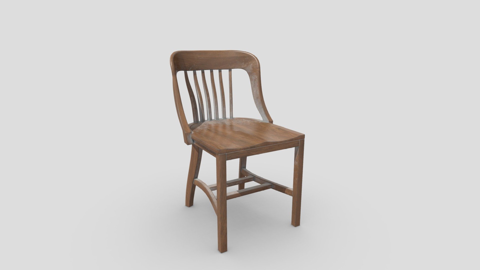 Bank dining chair - Buy Royalty Free 3D model by architexture [41cf19c ...