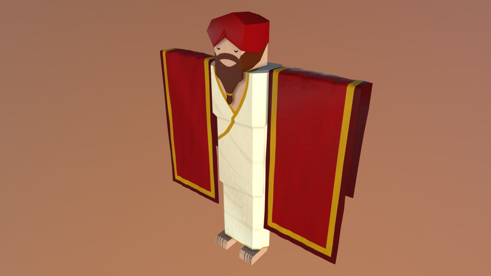 Papercraft Arabic Character - 3D model by Eduardo Luz (@Nytromico ...