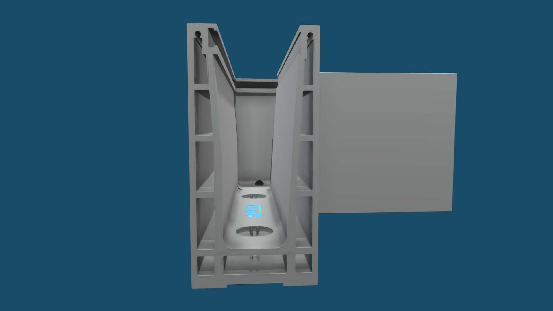 58 X 118 U Channel Corner - 3D model by Pro_Hardware (@prohardware.cad ...
