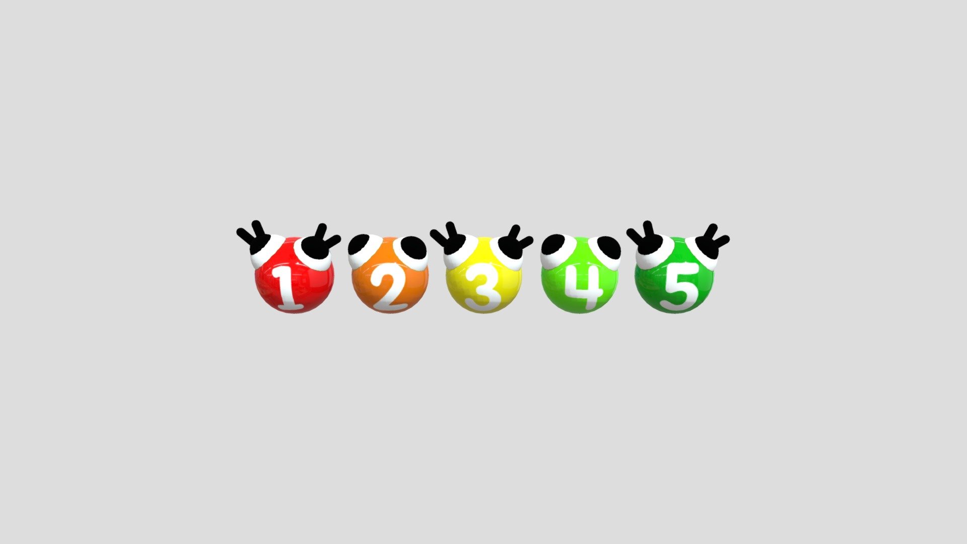 12345 - Download Free 3D model by letter-lovers123 [41d0f62] - Sketchfab