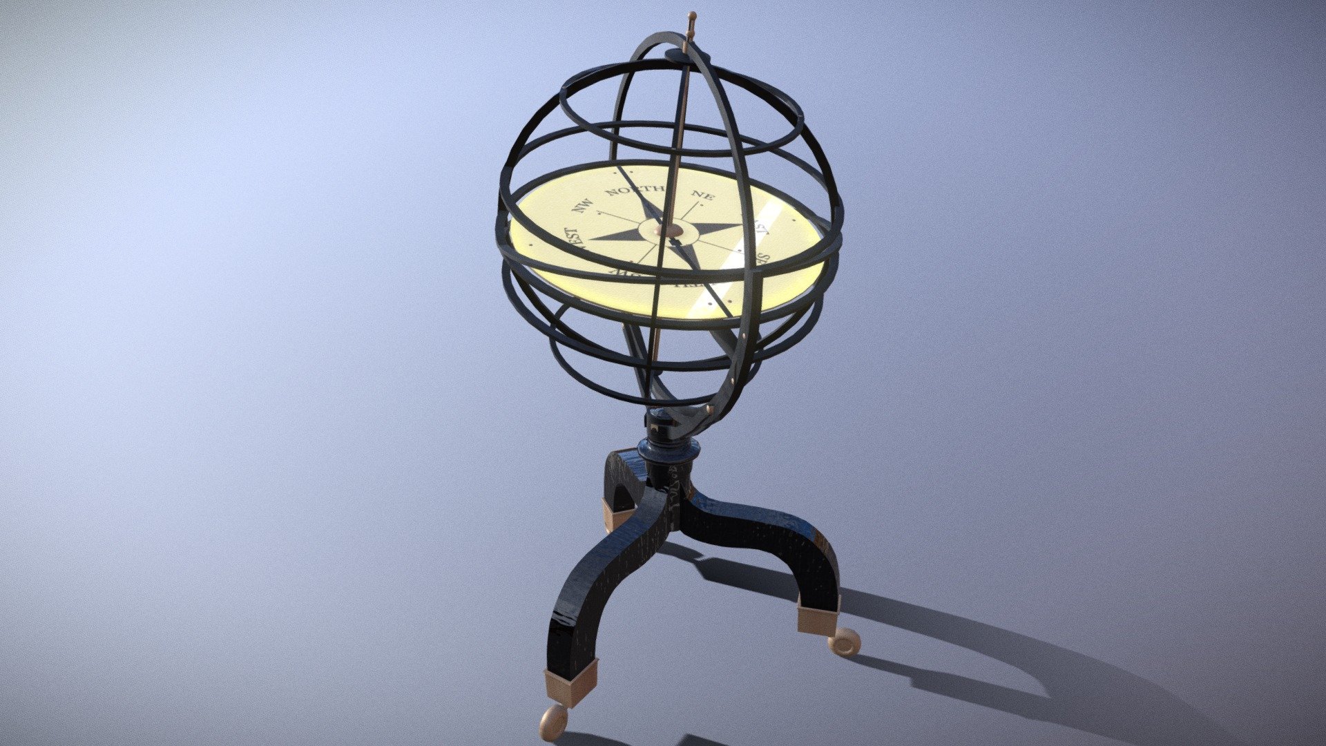 Gyroscope - 3D model by joe_daburca [41d1a9e] - Sketchfab