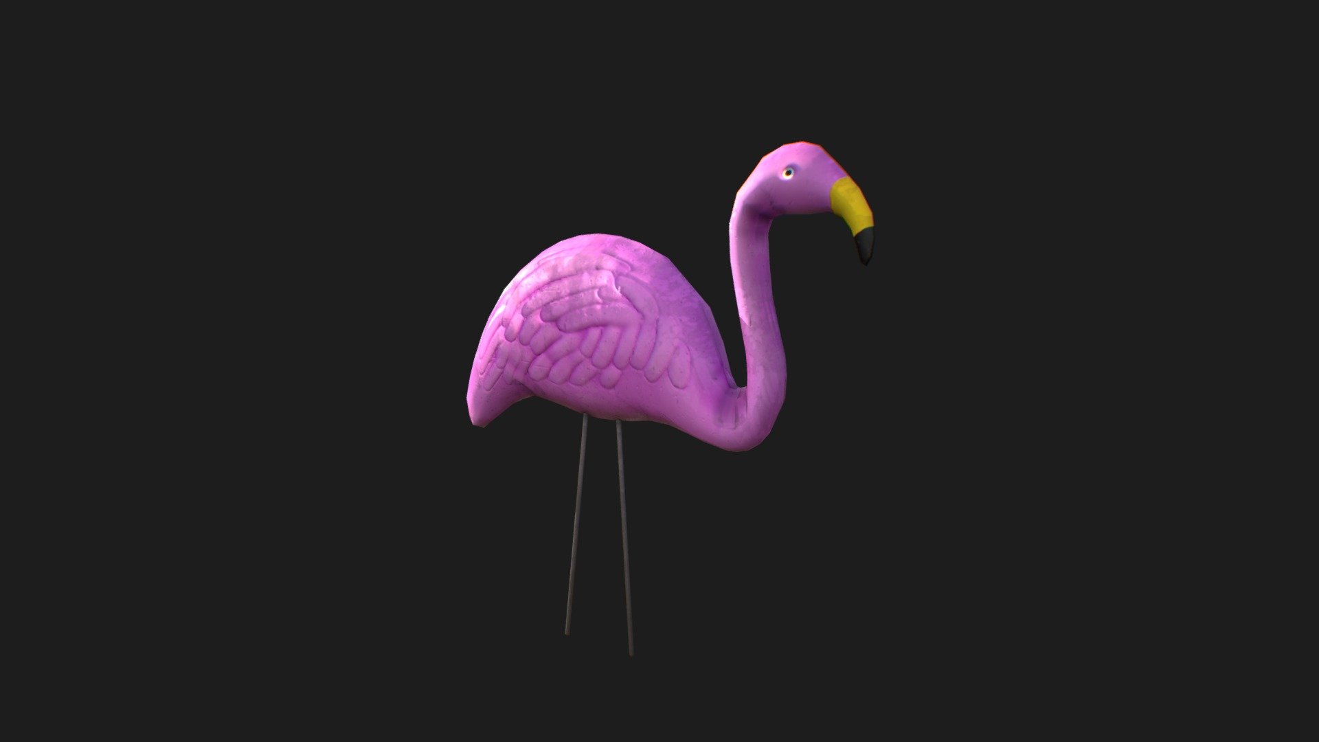 Plastic Flamingo - Download Free 3D model by MelonMan [41d2173] - Sketchfab
