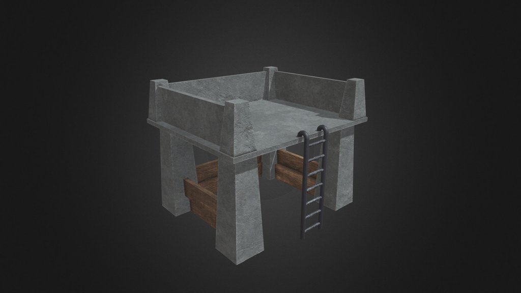Guardtower Watchtower - A 3D model collection by Eve Bat Studios (@EveBatStudios) - Sketchfab