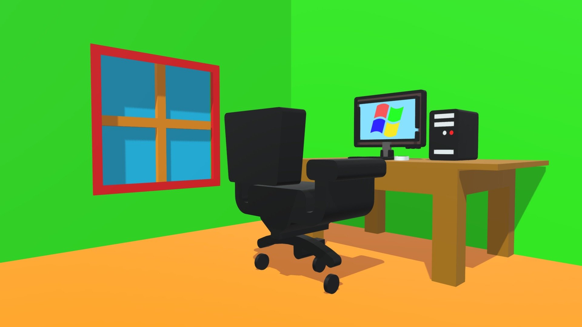 Low poly desktop animation - Download Free 3D model by mcjahon ...