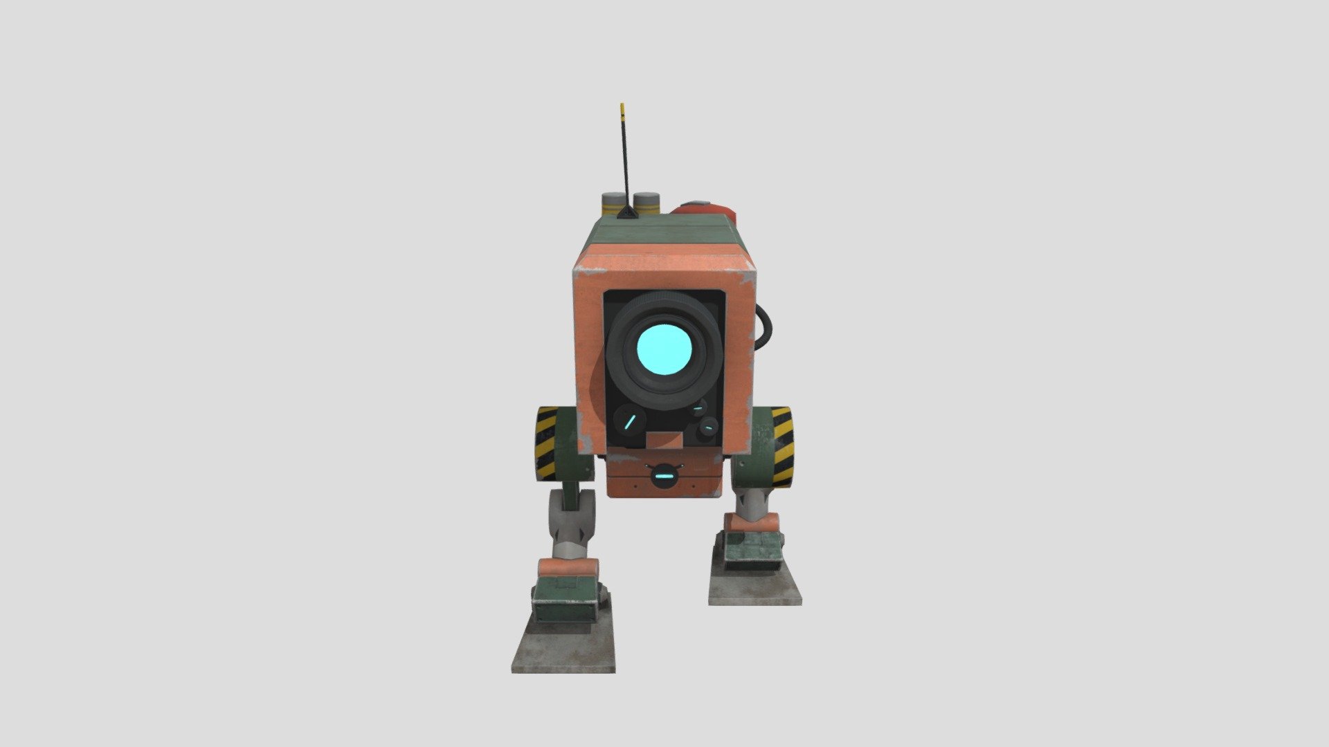 Walking_robot - Download Free 3D model by iamsunroy [41d51b1] - Sketchfab