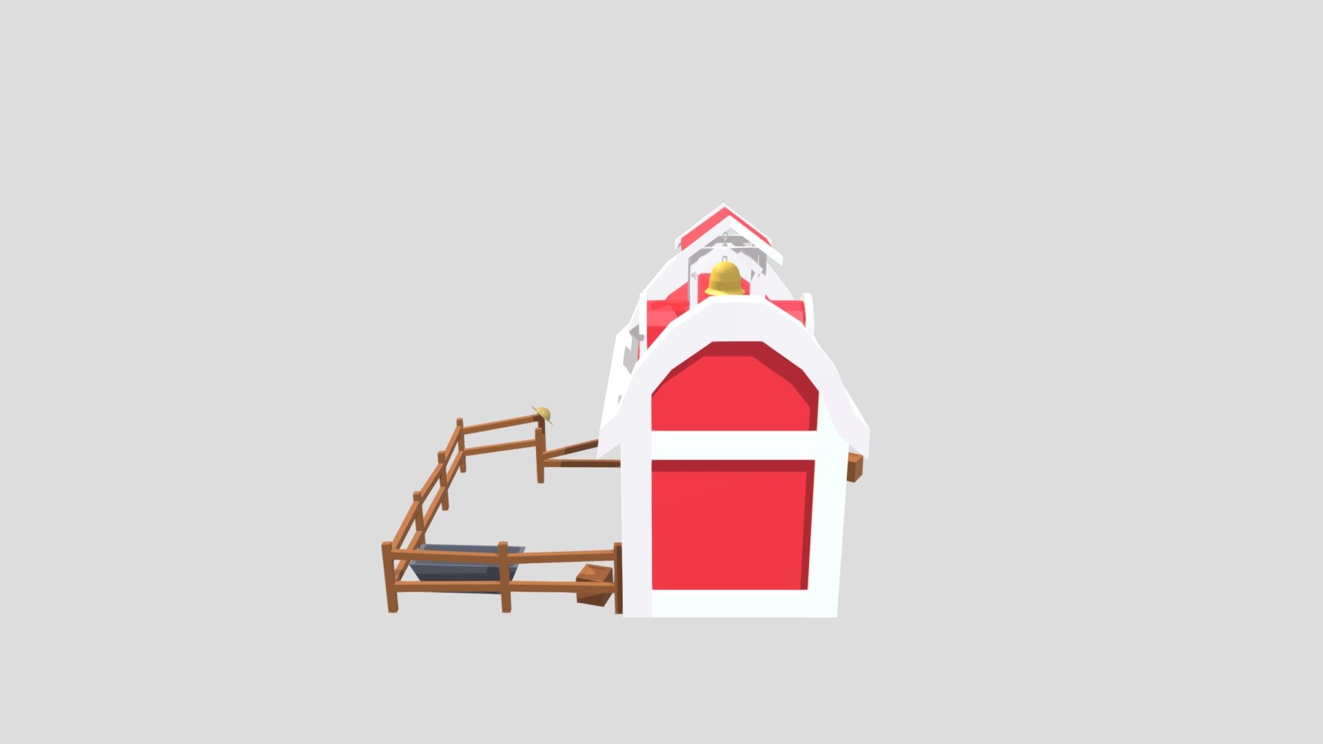 barn - 3D model by wendigolistic [41d5336] - Sketchfab
