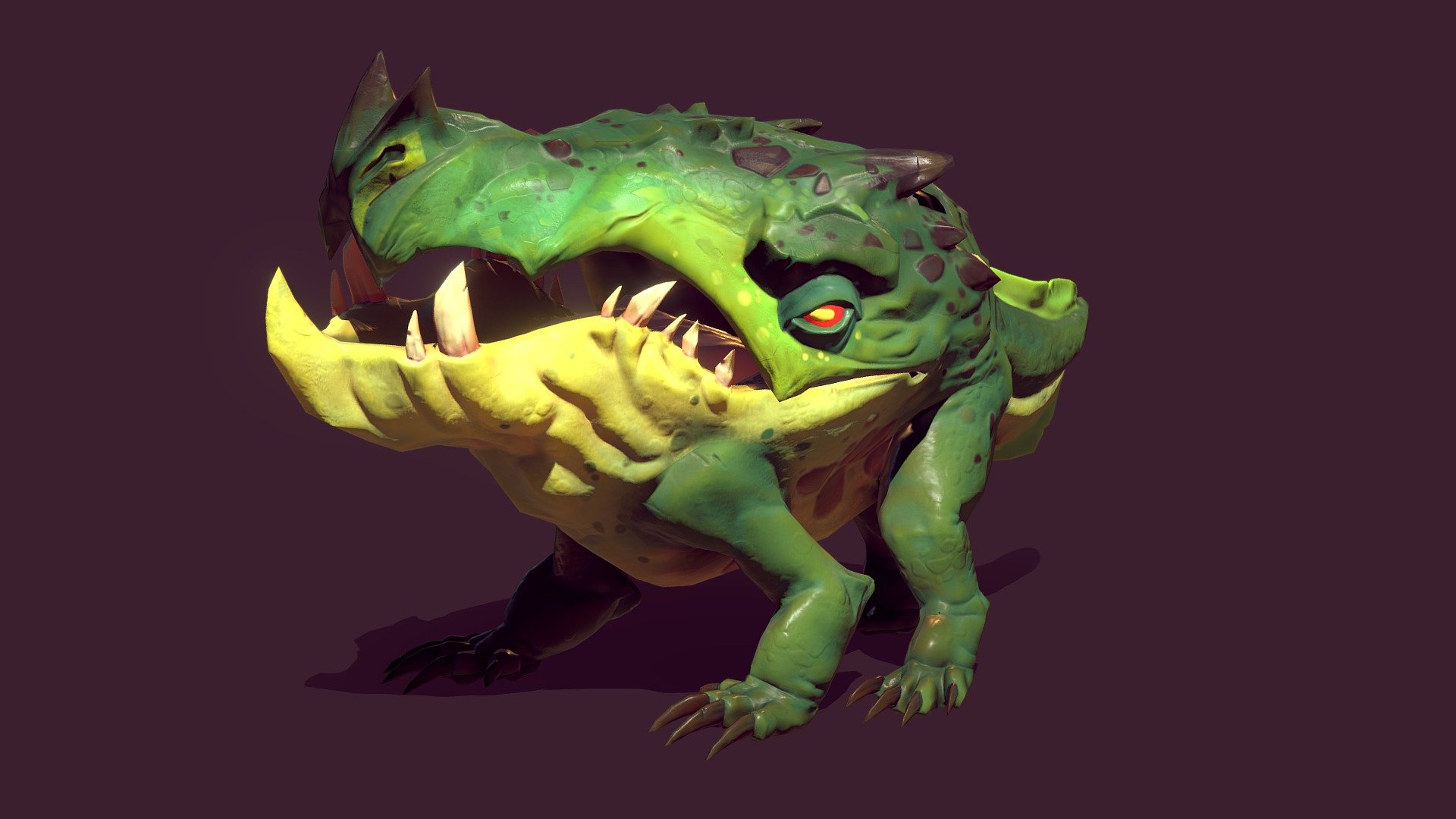 Crog - 3D model by Daniel Rachbauer (@Goagarts) [41d60e3] - Sketchfab
