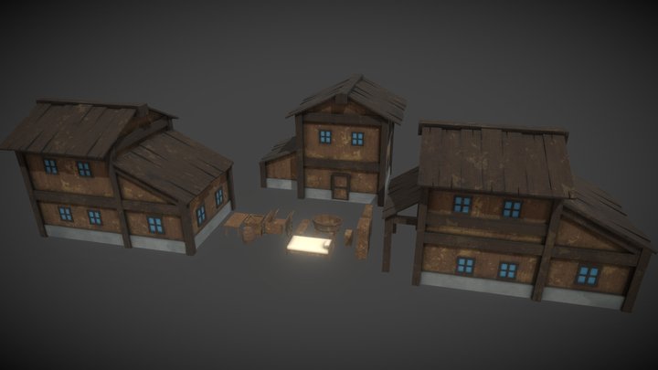 Game-environment 3D models - Sketchfab
