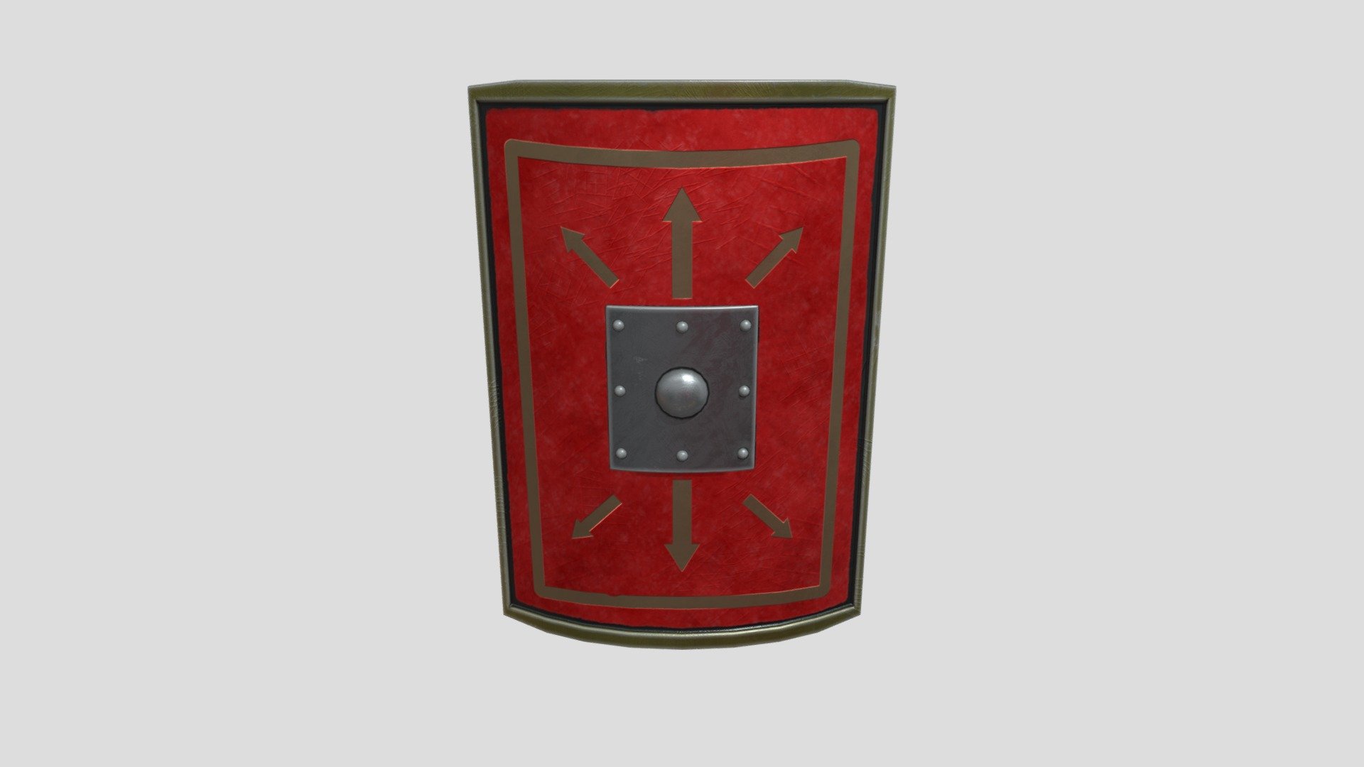 Scutum (Roman Shield) - 3D model by AngelCrahan [41da04f] - Sketchfab