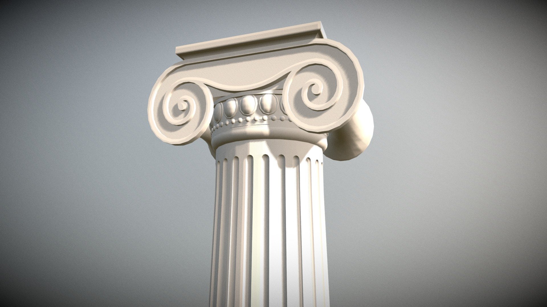 Ionic Column: Animated Glossary - 3D model by Media Center for Art ...