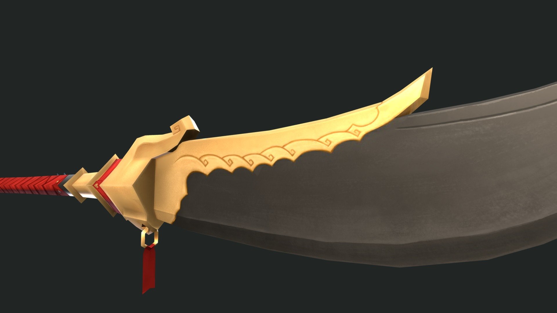 Pol's Guandao - 3D model by Betsy (@sycorix) [41dc915] - Sketchfab