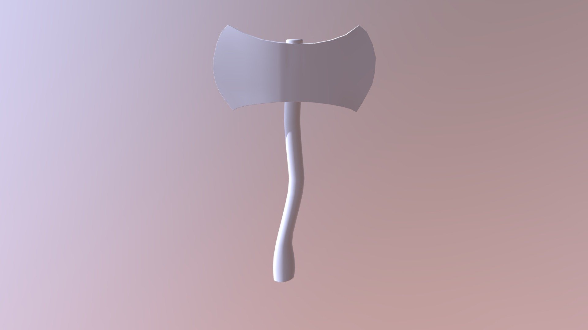 Axe Model Jessica Tyson - 3D model by jessietyson [41dd073] - Sketchfab