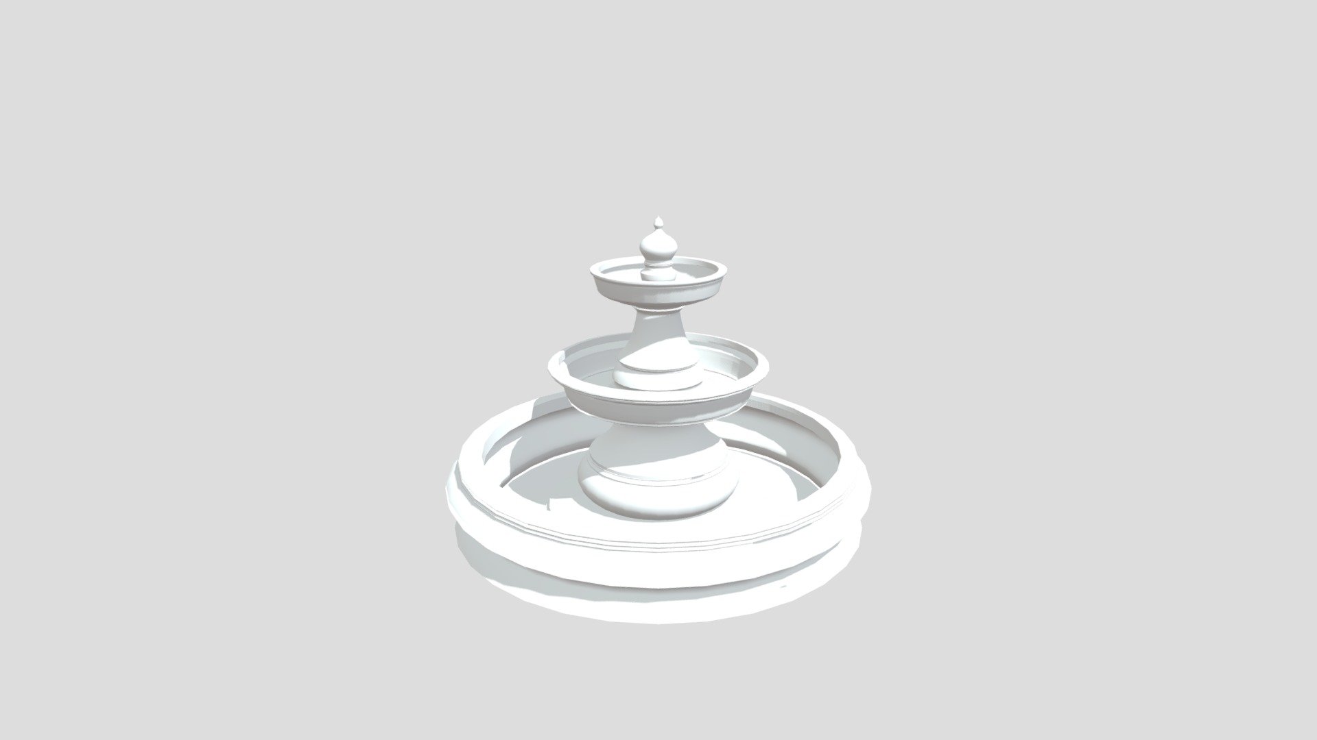 Fountain (Easy) - 3D model by Leaw_030812 [41de496] - Sketchfab