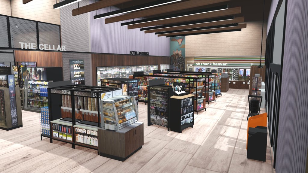 7 Eleven - A 3D model collection by Olivia Sabatka (@discopears ...
