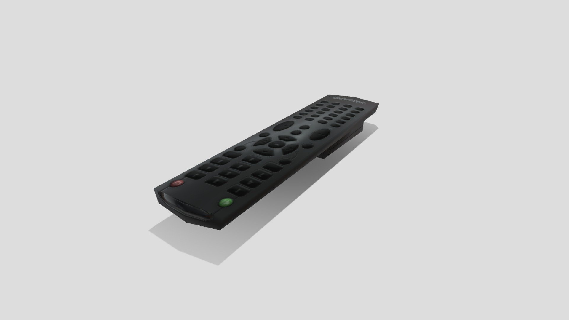 Lowpoly Samspung remote control - Download Free 3D model by n-malmberg ...