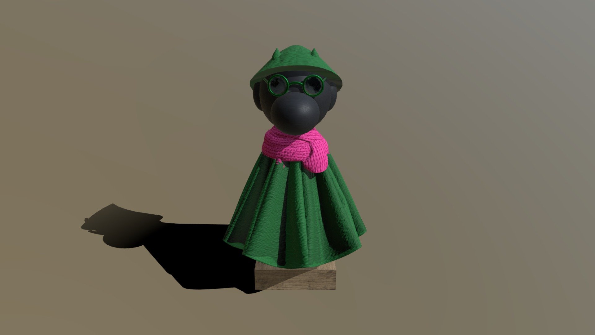 Ralsei Dummy - 3D model by Jace Buzato (@JaceB) [41de987] - Sketchfab