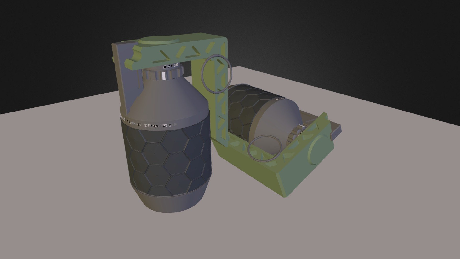 HE Frag grenade - 3D model by TheRealKFC [41dveEv] - Sketchfab