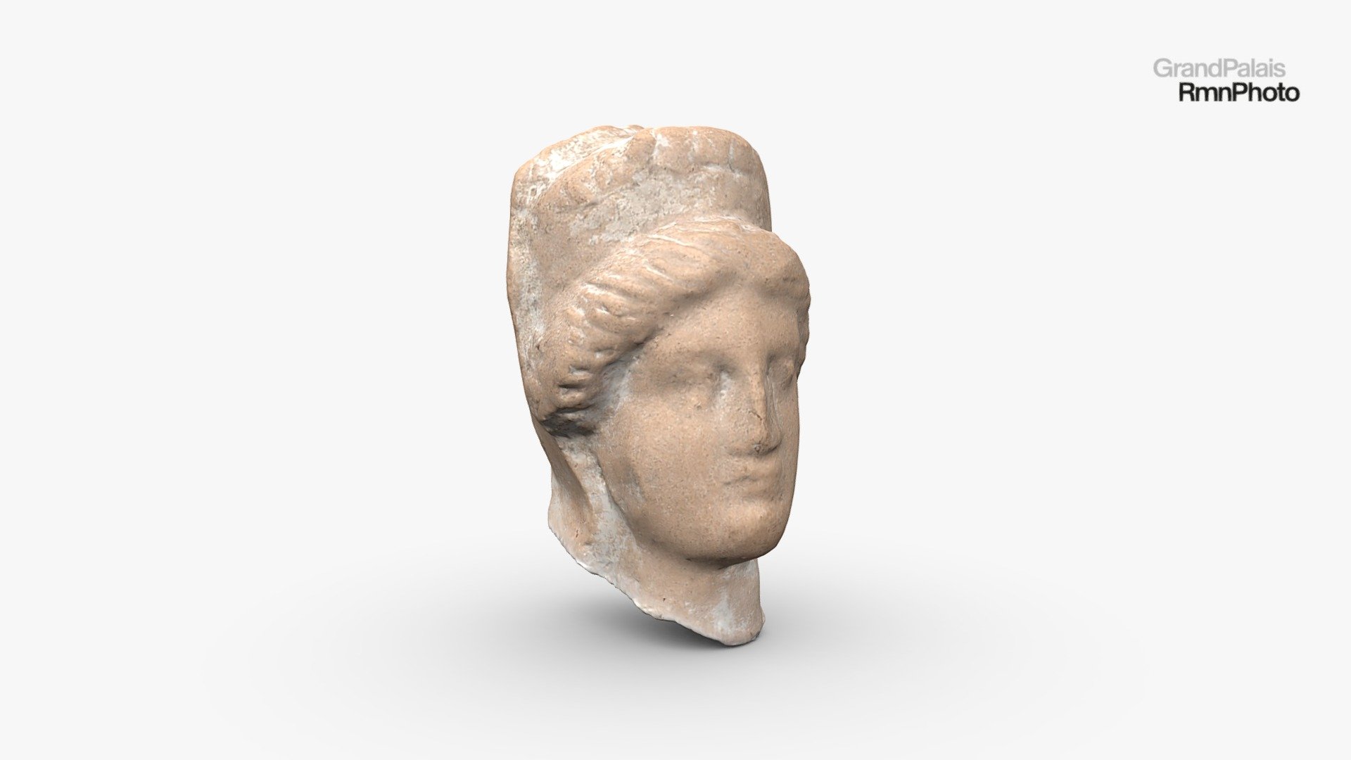 Tête féminine - 3D model by Rmn-Grand Palais (@francecollections ...