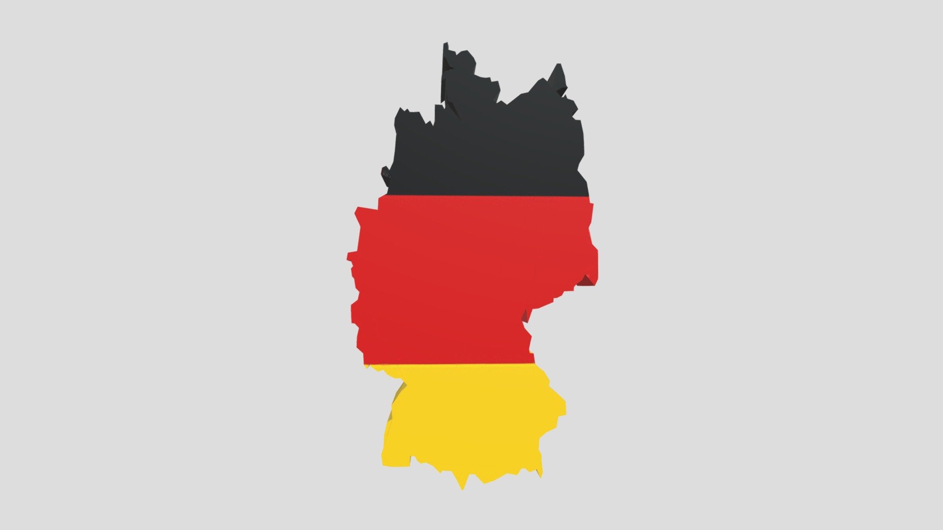 Germany Map 3d - Download Free 3D model by ann55010970637 ...