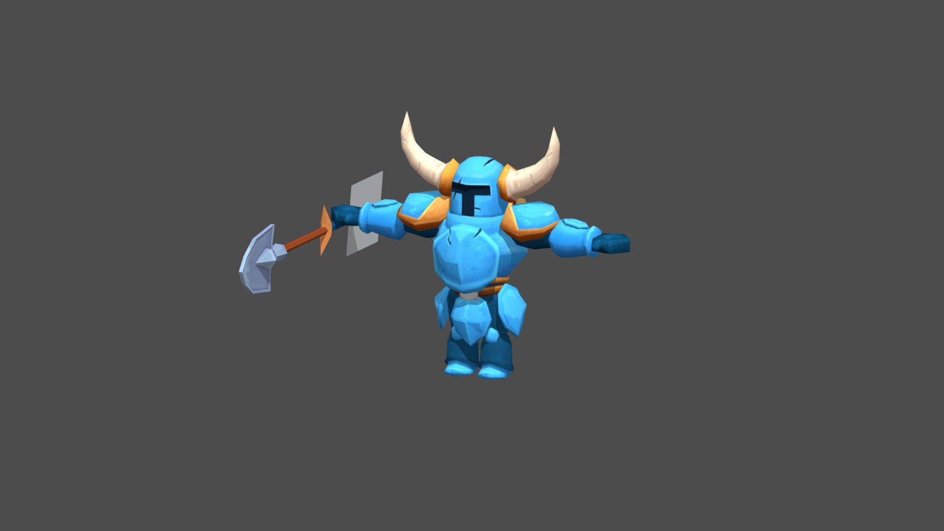Shovel Knight Final - 3D model by pixelajoe [41e2460] - Sketchfab