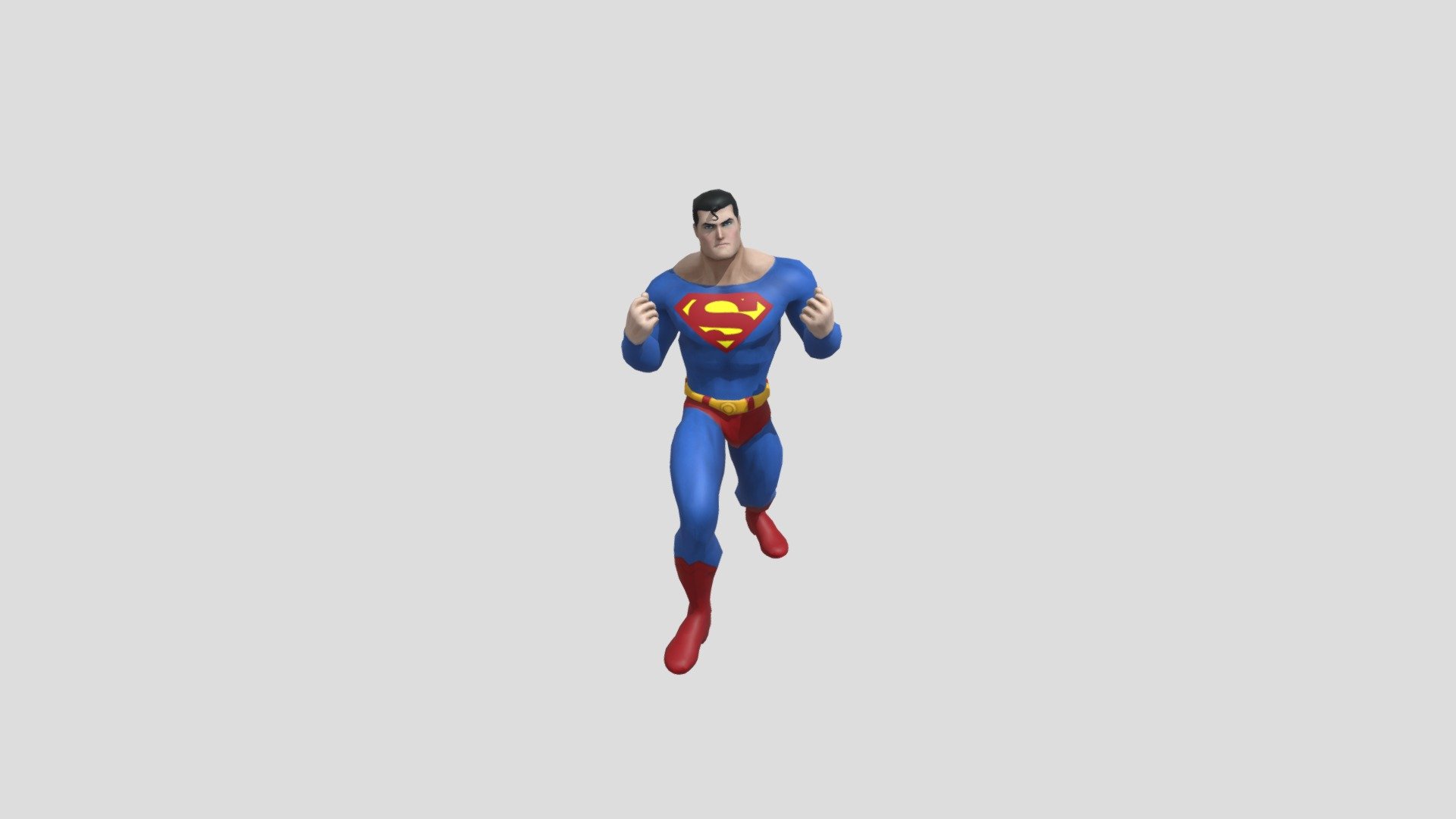 Superman Dancing Running Man - Download Free 3D model by Renato Solar ...