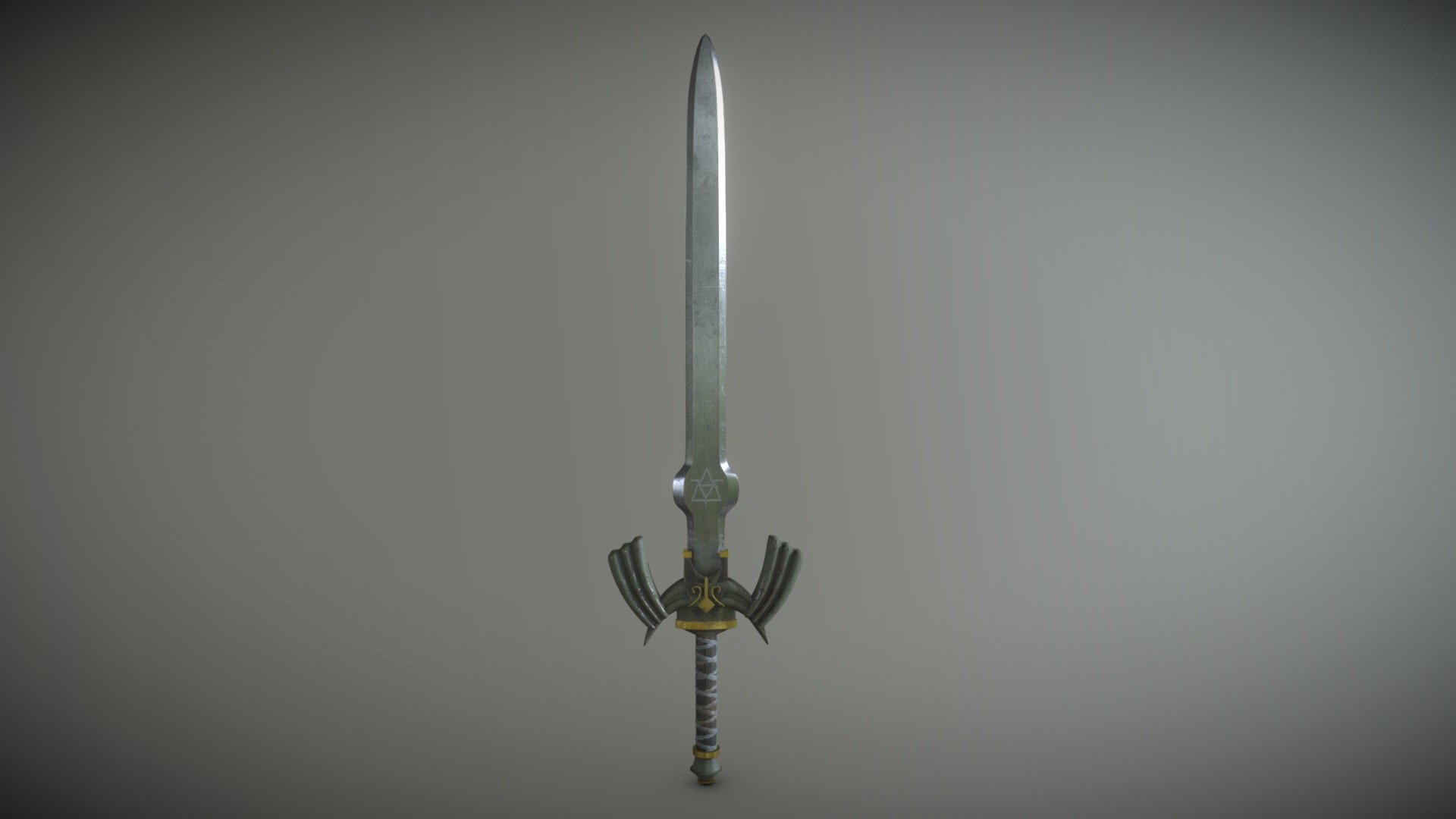 High poly Link Sword - 3D model by atiendani [41e3c4f] - Sketchfab