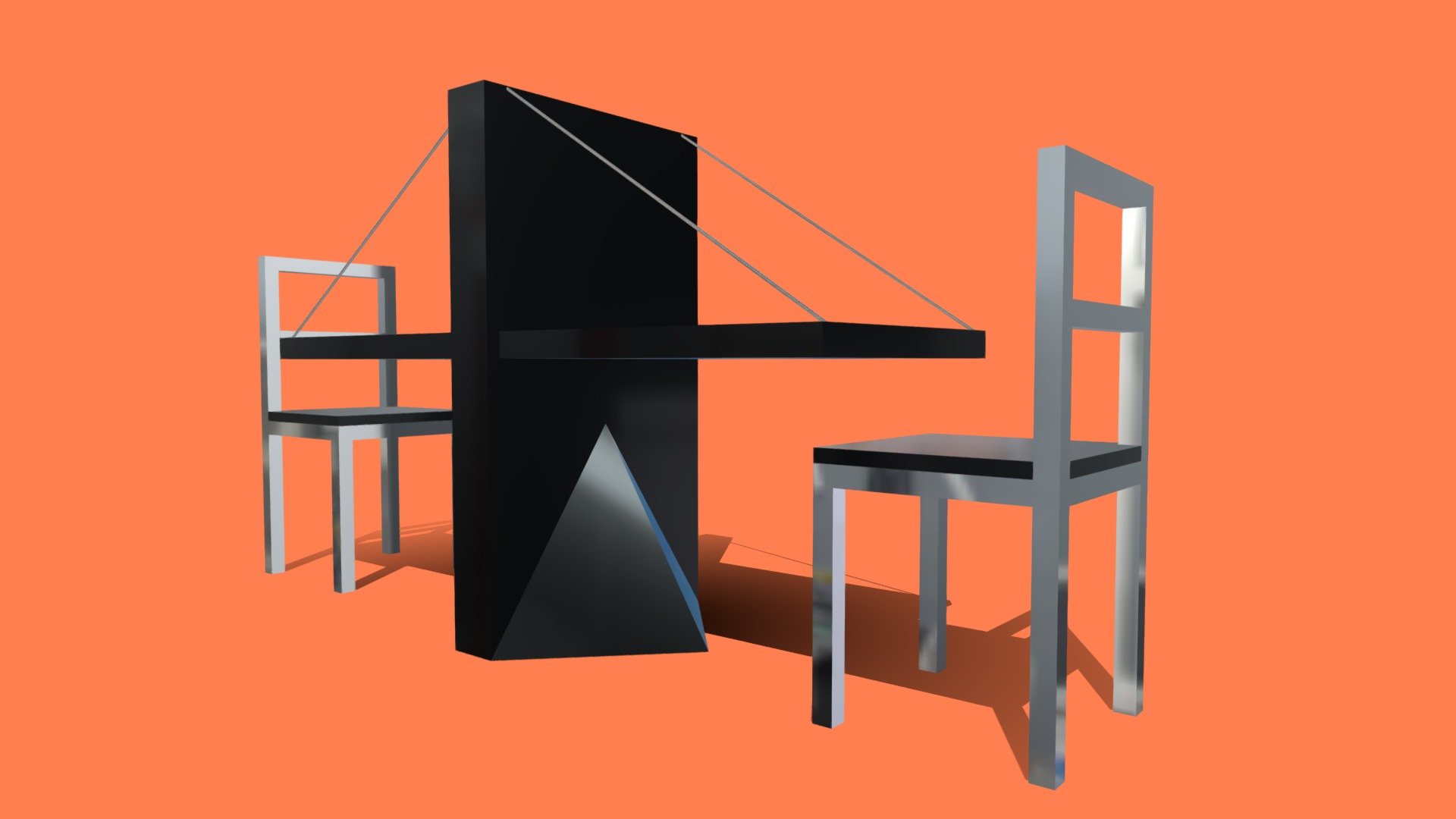 REMOTE VIEWING TABLE - 3D model by kevbeotobo [41e4b17] - Sketchfab