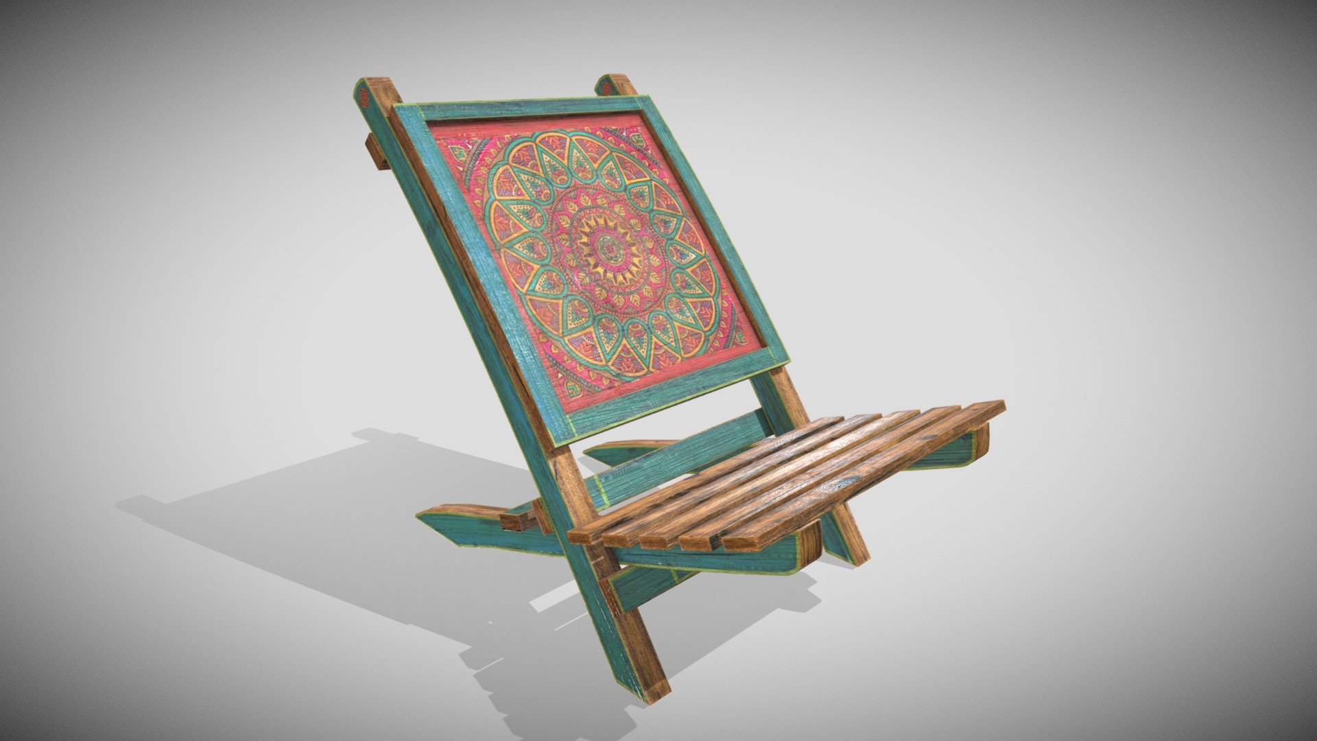 Rajasthan Cadrega - Buy Royalty Free 3D model by Francesco Coldesina ...