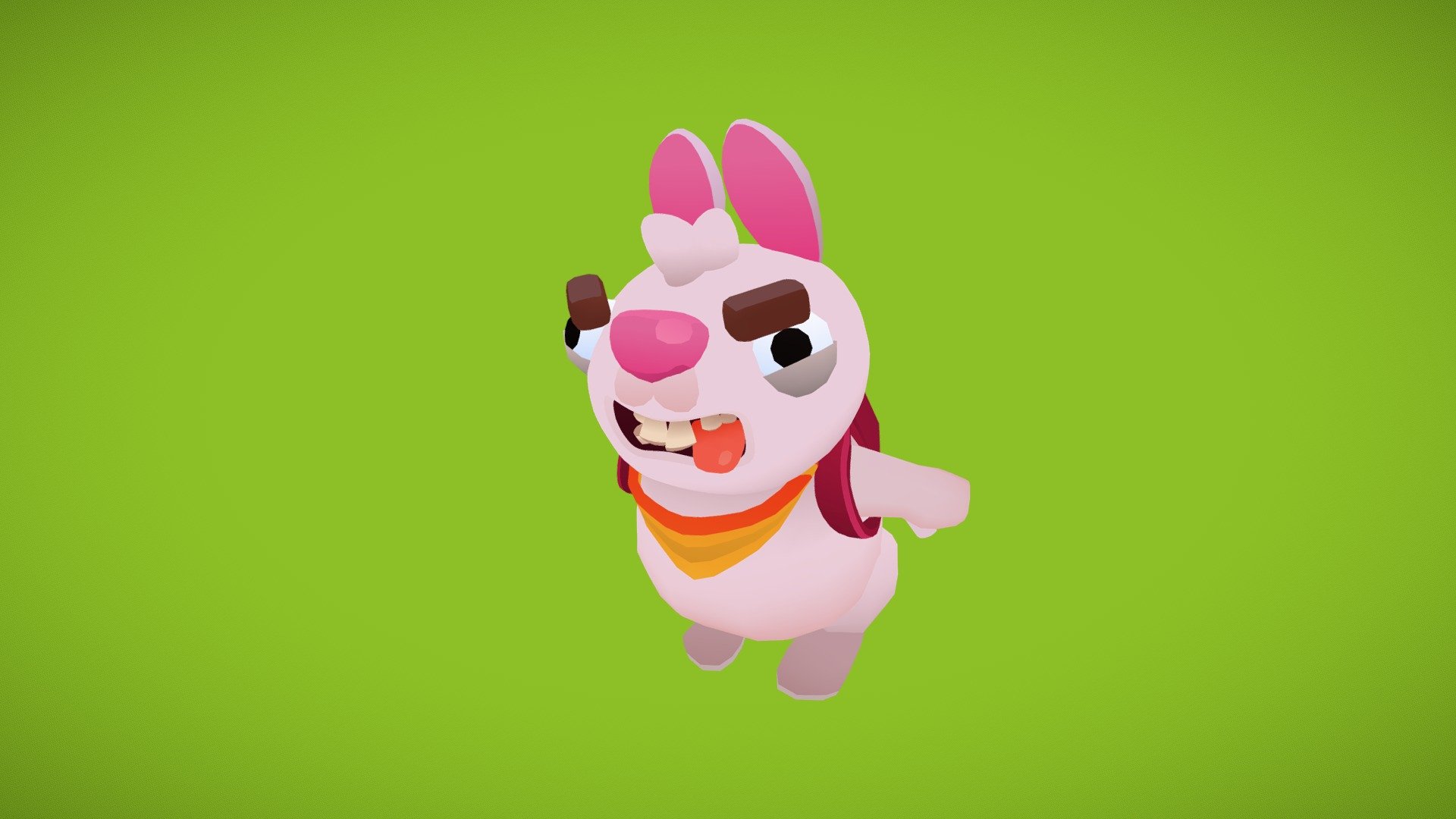 rabbit - 3D model by aplecot [41e659b] - Sketchfab