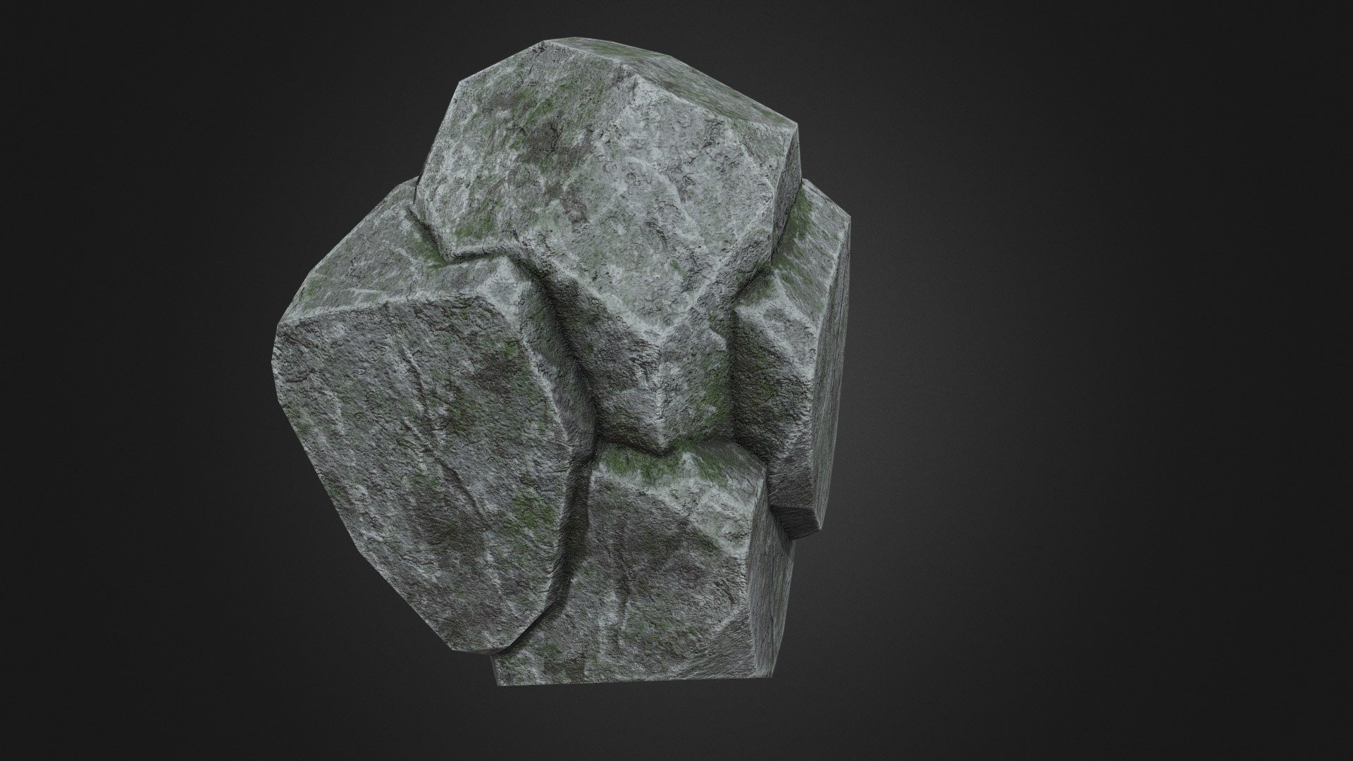 Rock - Download Free 3D model by Aparicio Silva 3D (@apariciosilva3D ...