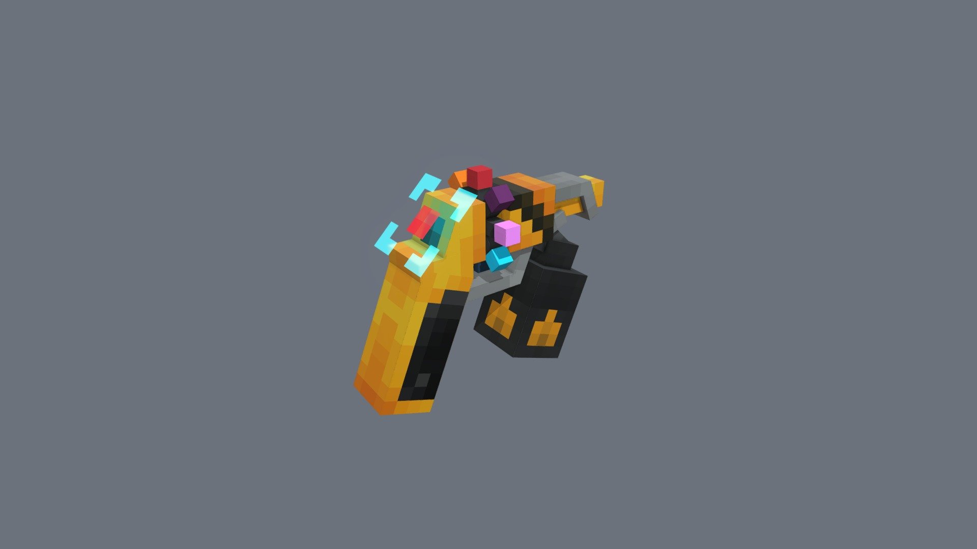 Paint gun - 3D model by MisterGriimm [41e87e9] - Sketchfab