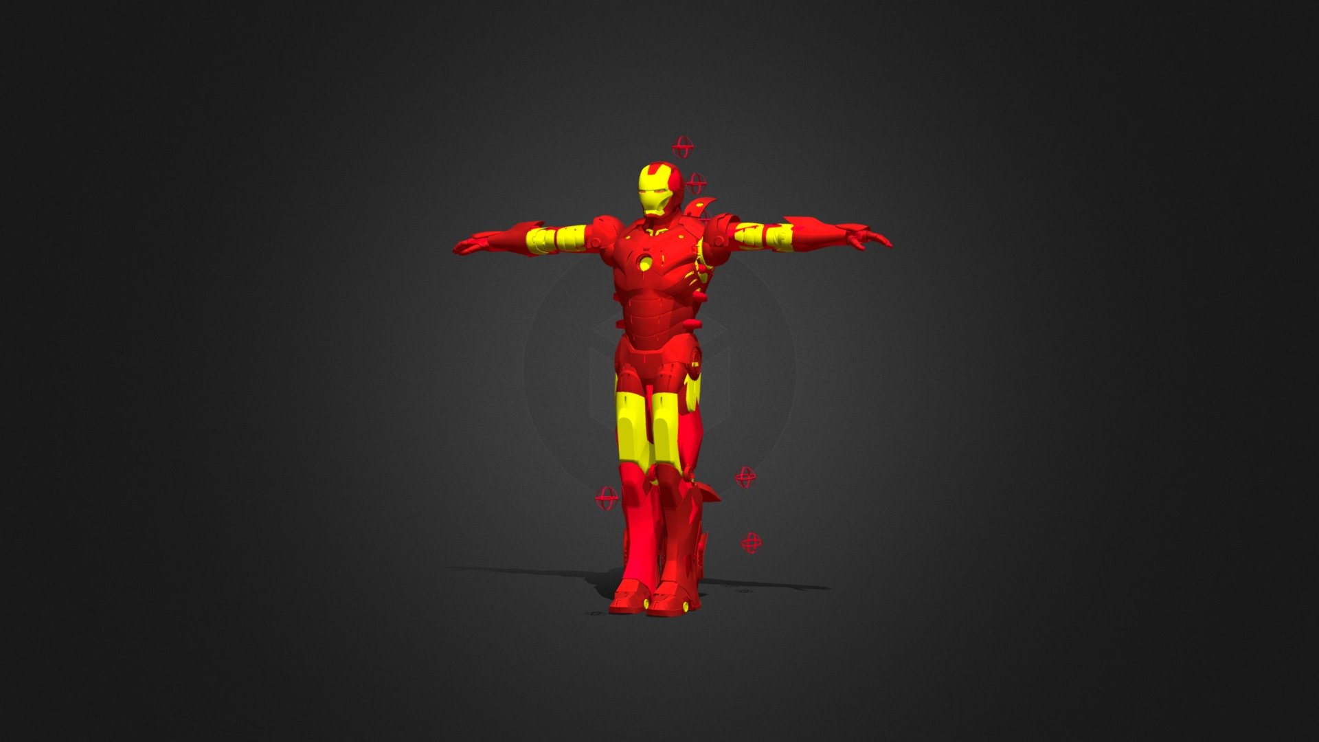 Iron Man Rigged - Buy Royalty Free 3D model by AARC (@NitroOni ...