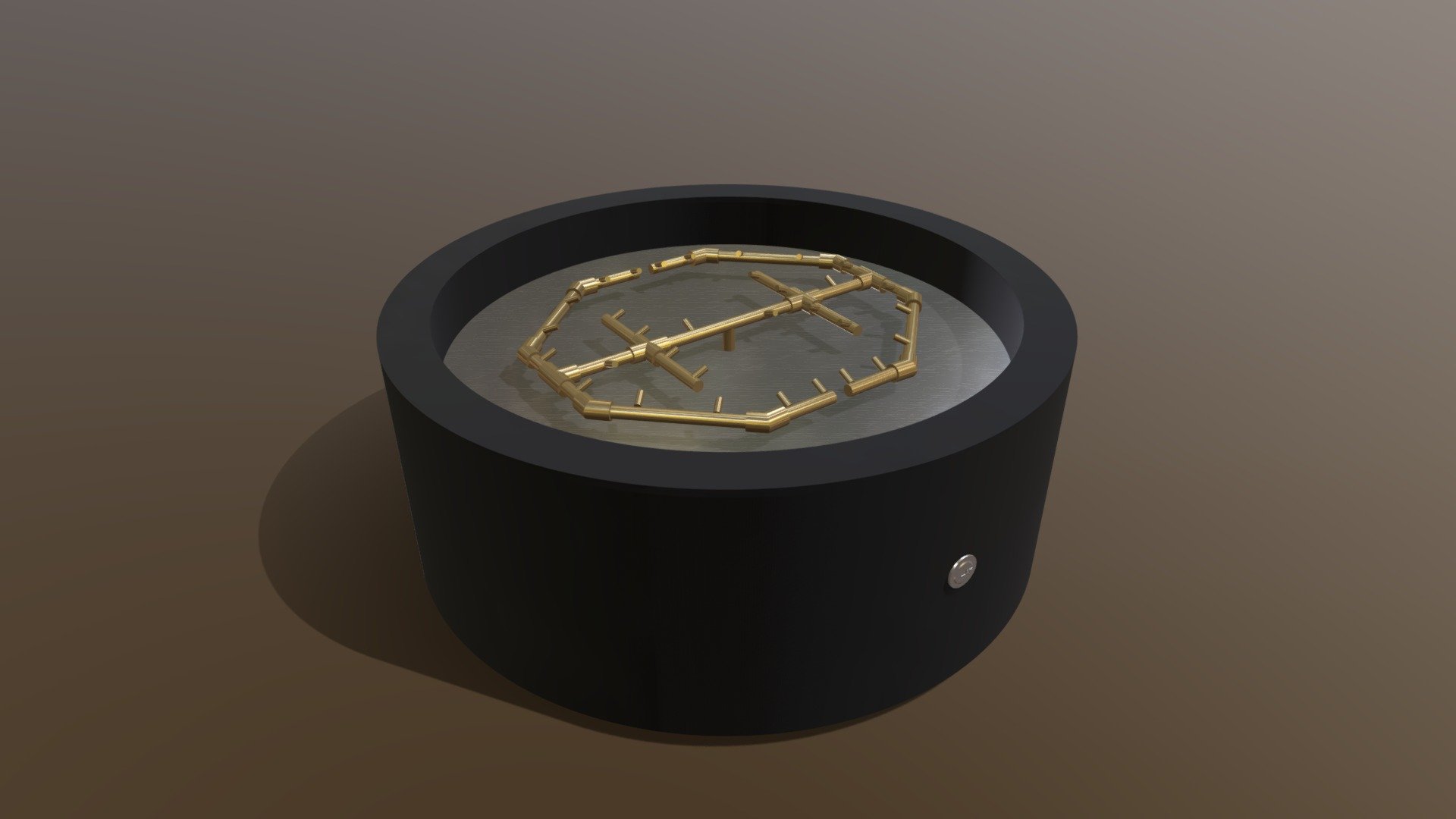 42in x 36in Custom Yellowstone Fire Table - 3D model by Montana Fire ...