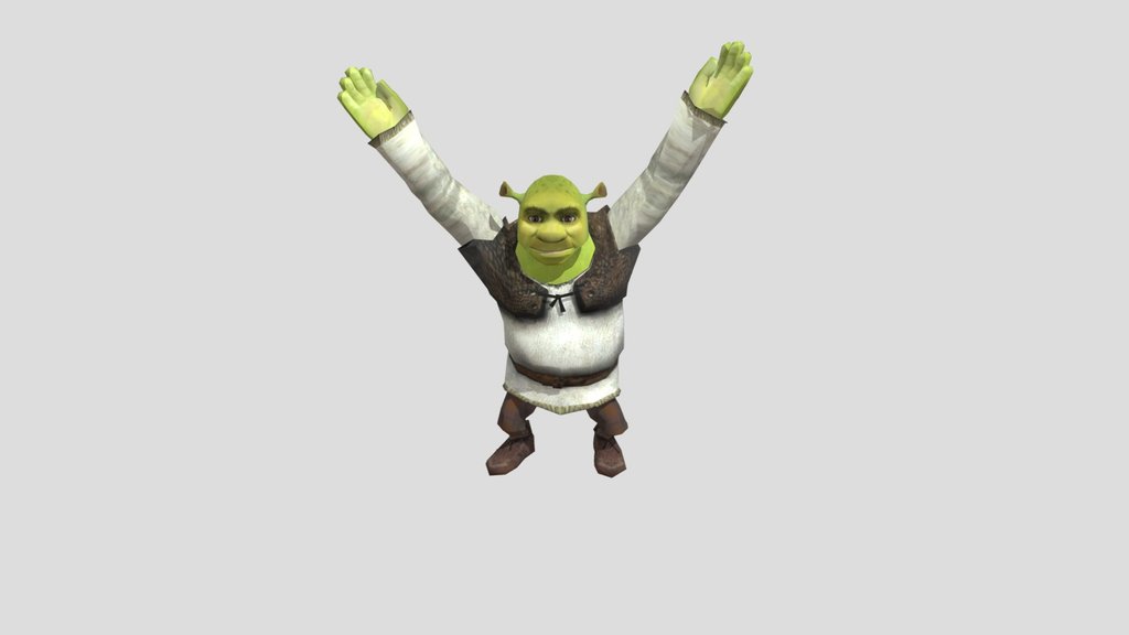 Shrek - A 3D model collection by 3D by Renato (@3dbyrenato) - Sketchfab