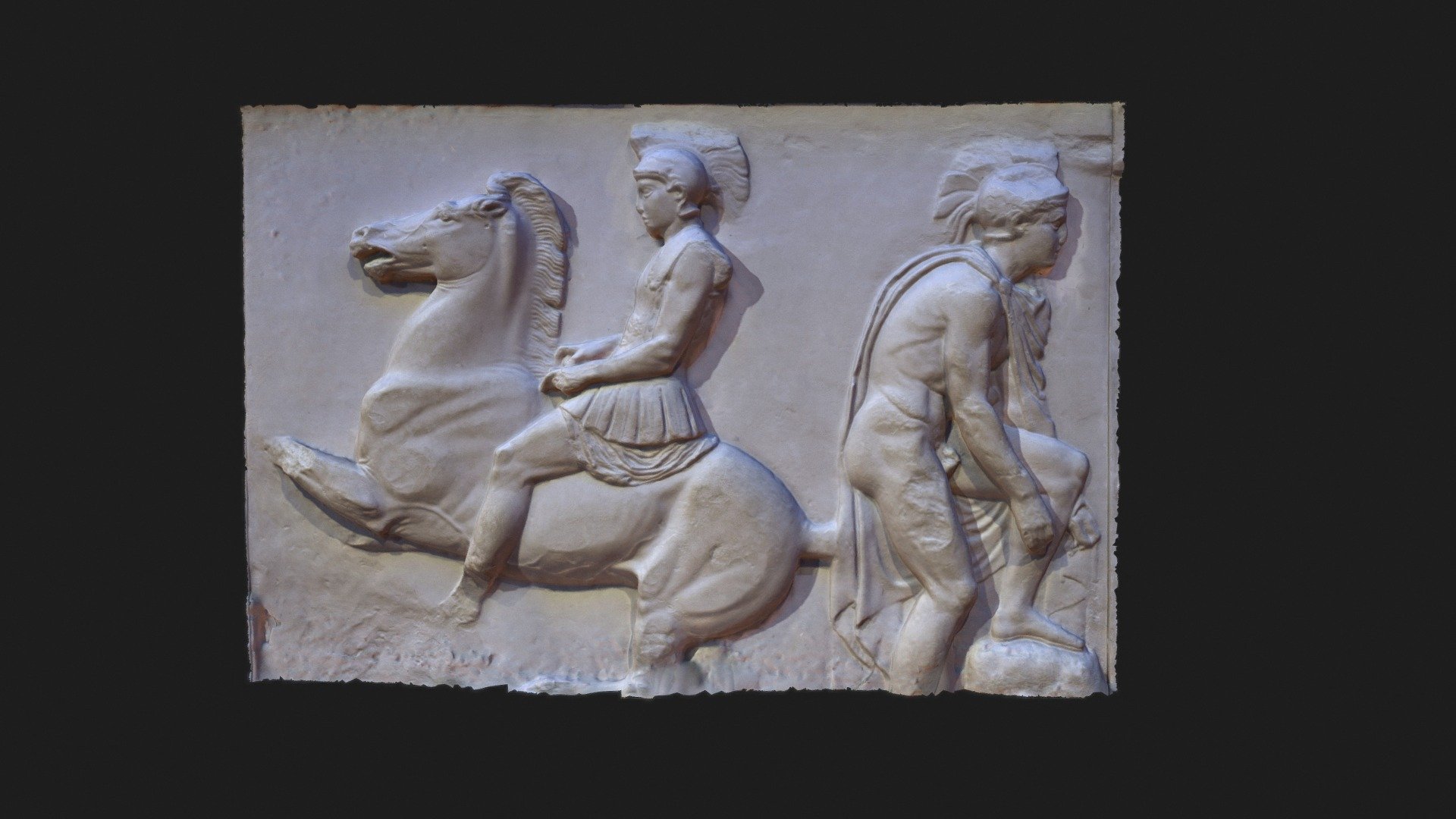 Ancient Greek Relief Scan - British Museum - Download Free 3D model by ...